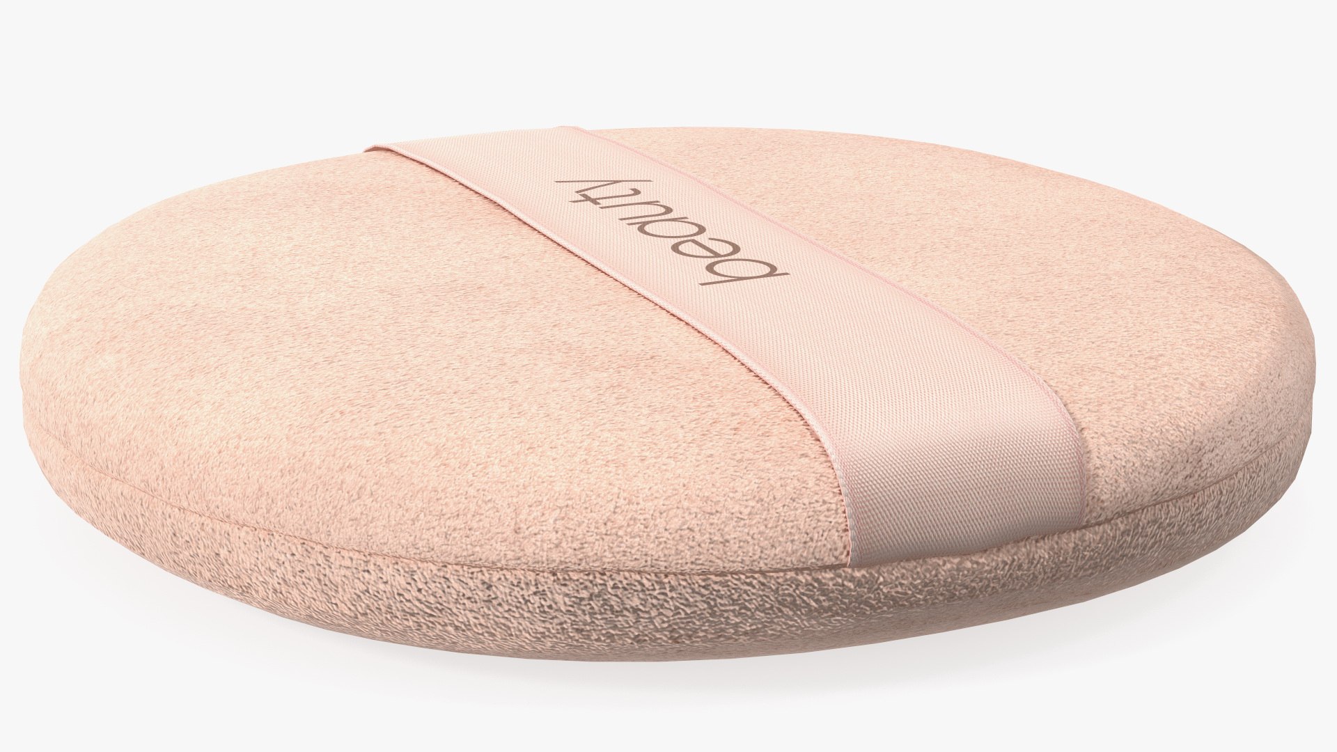 Round Powder Puff With Strap Beige 3D Model - TurboSquid 1835890