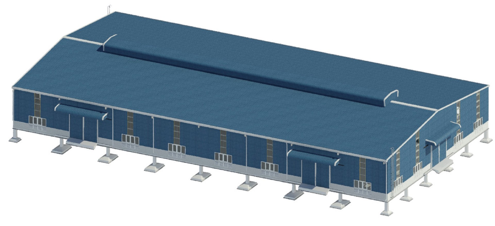 Factory 3D Model - Industrial Building 02 3D Model - TurboSquid 1978052