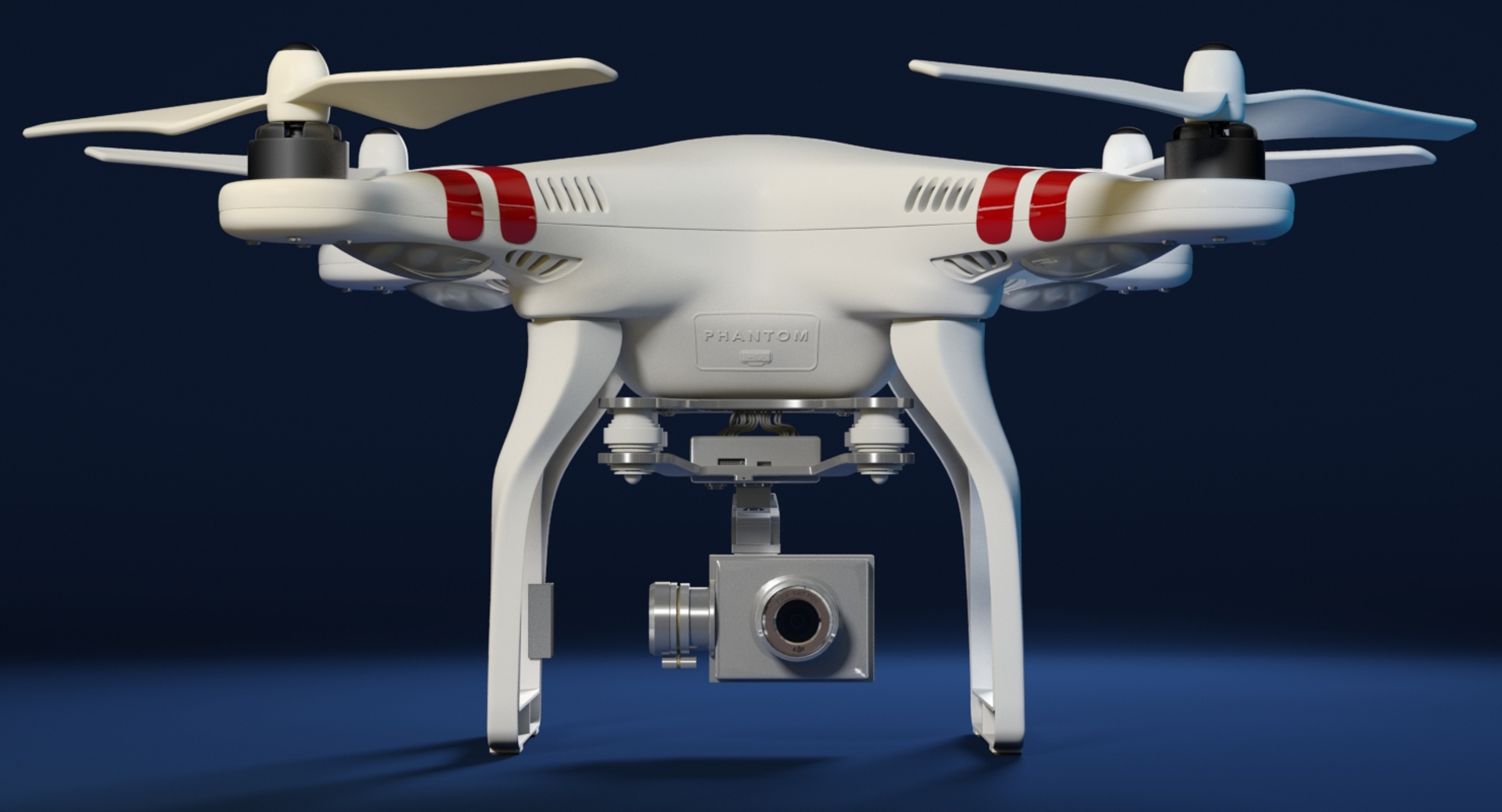 Quadcopter Drone 3d Model