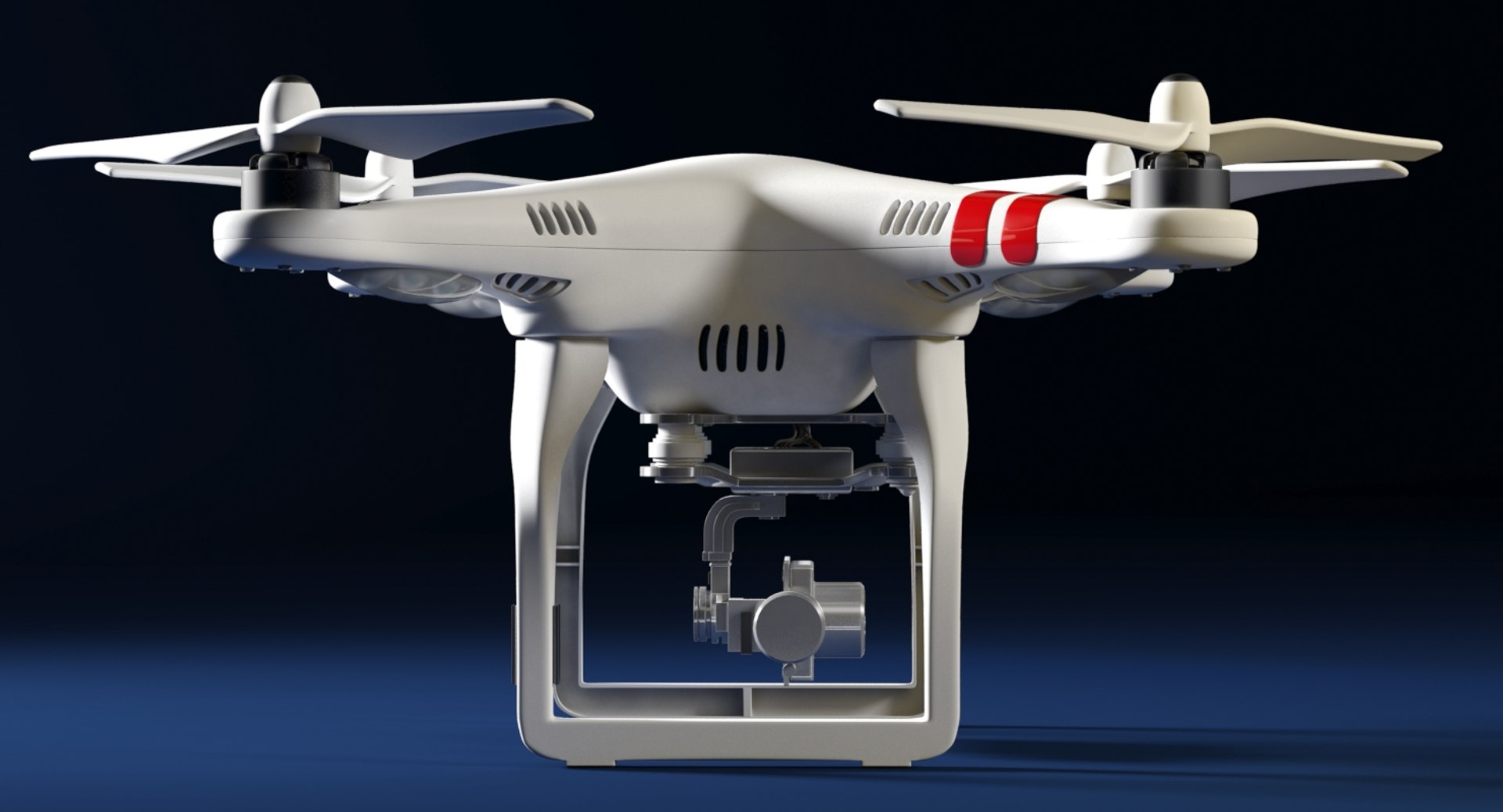Quadcopter Drone 3d Model