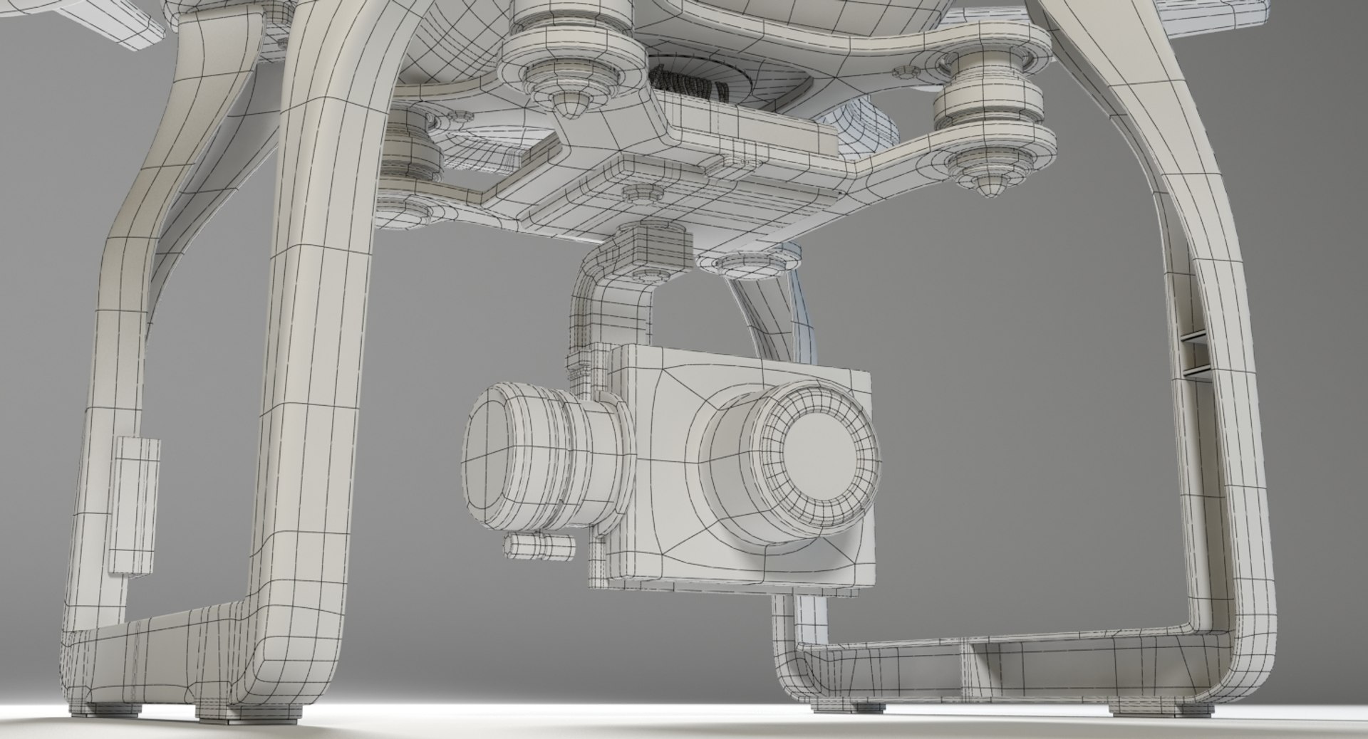 Quadcopter Drone 3d Model