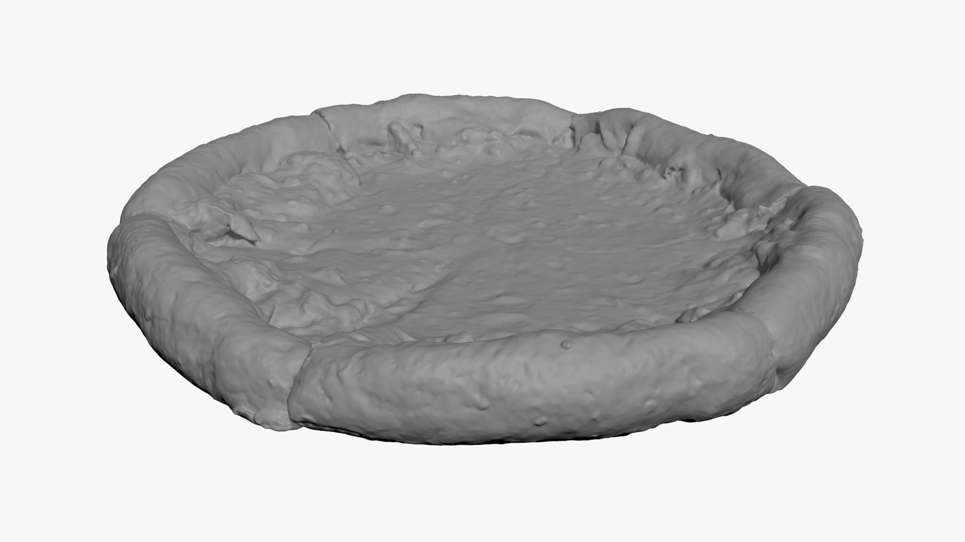 3D Cheese Pizza For 3D Print Model - TurboSquid 2392679