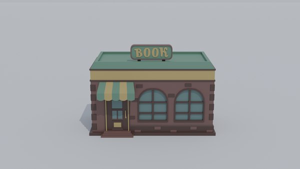 3D cartoon shops model - TurboSquid 1677752