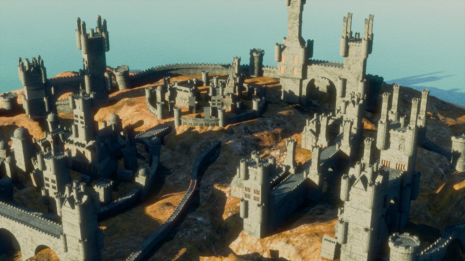 3D Low Poly Castle Model - TurboSquid 2177609