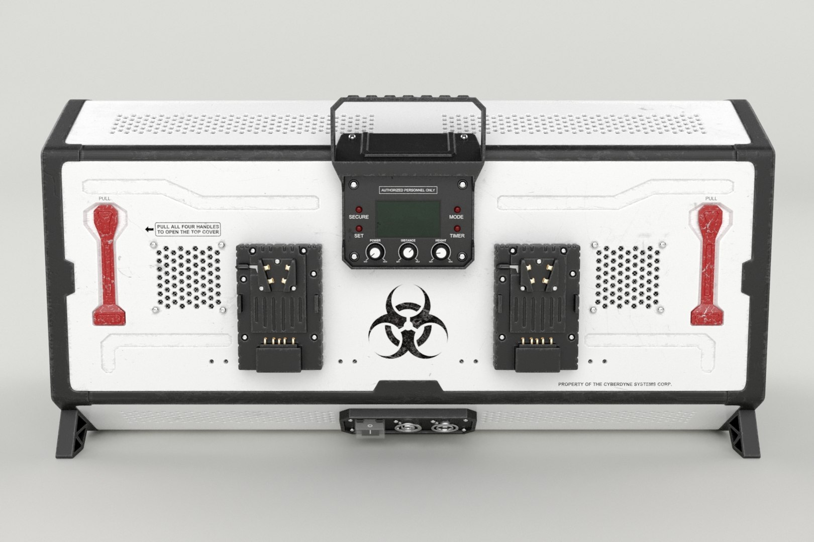 3D Model Nuclear Weapon Portable Box Bomb - TurboSquid 1839097