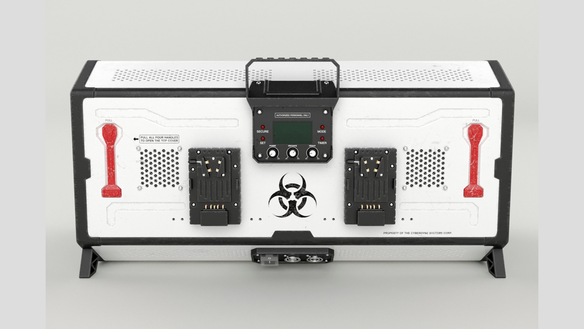 3D Model Nuclear Weapon Portable Box Bomb - TurboSquid 1839097