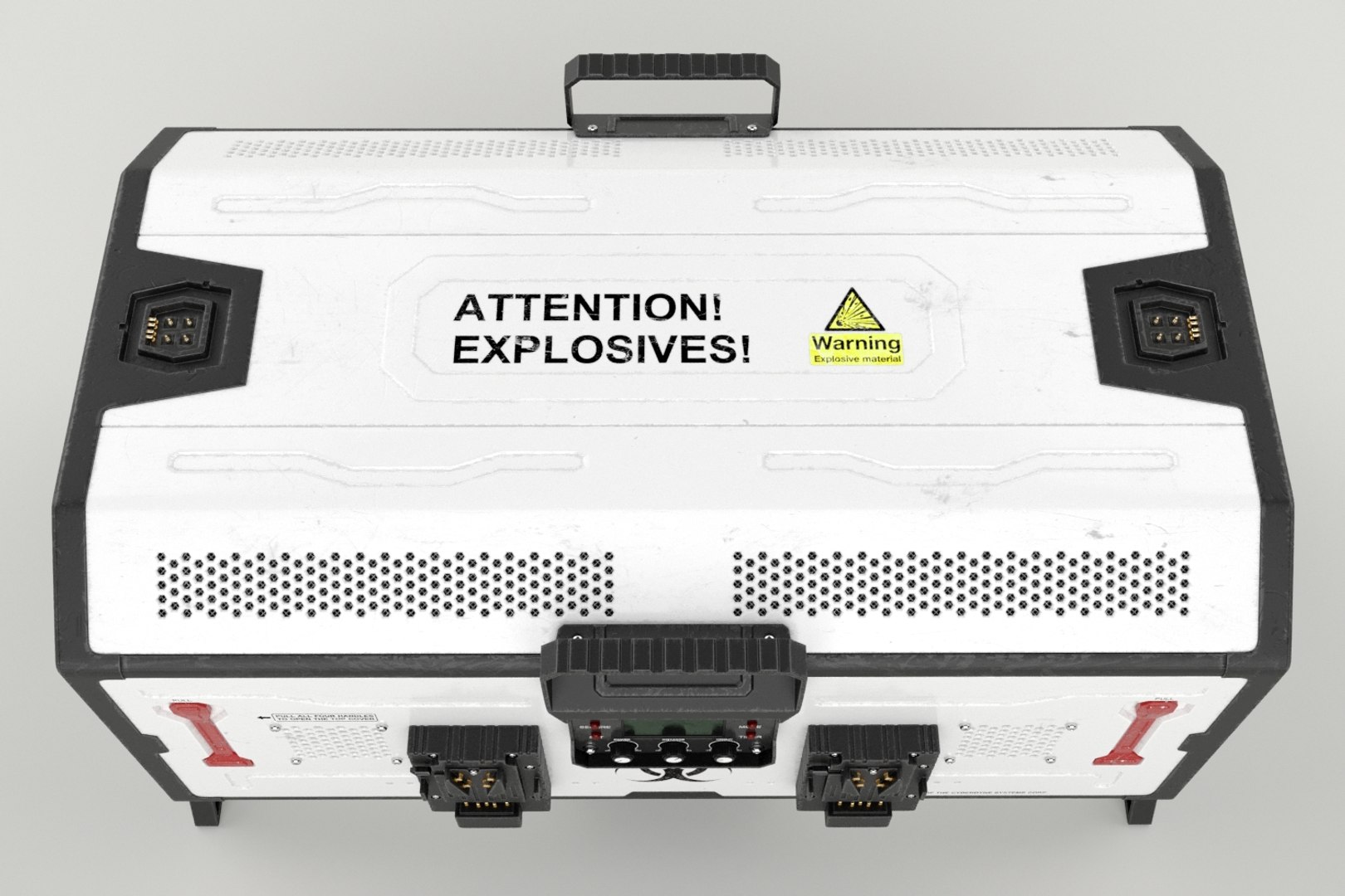 3D Model Nuclear Weapon Portable Box Bomb - TurboSquid 1839097