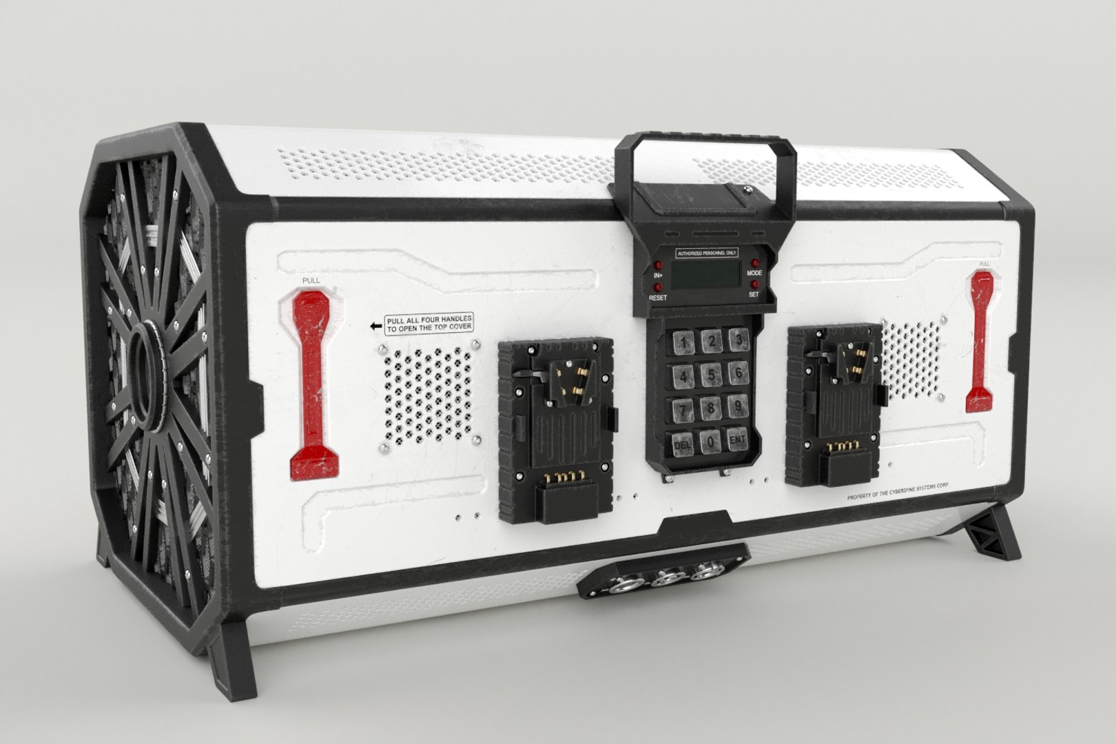 3D Model Nuclear Weapon Portable Box Bomb - TurboSquid 1839097