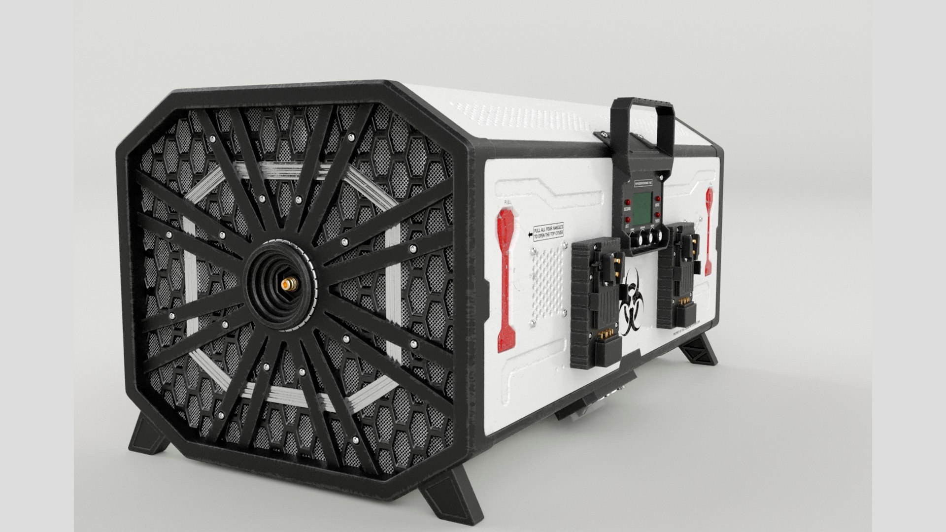 3D Model Nuclear Weapon Portable Box Bomb - TurboSquid 1839097