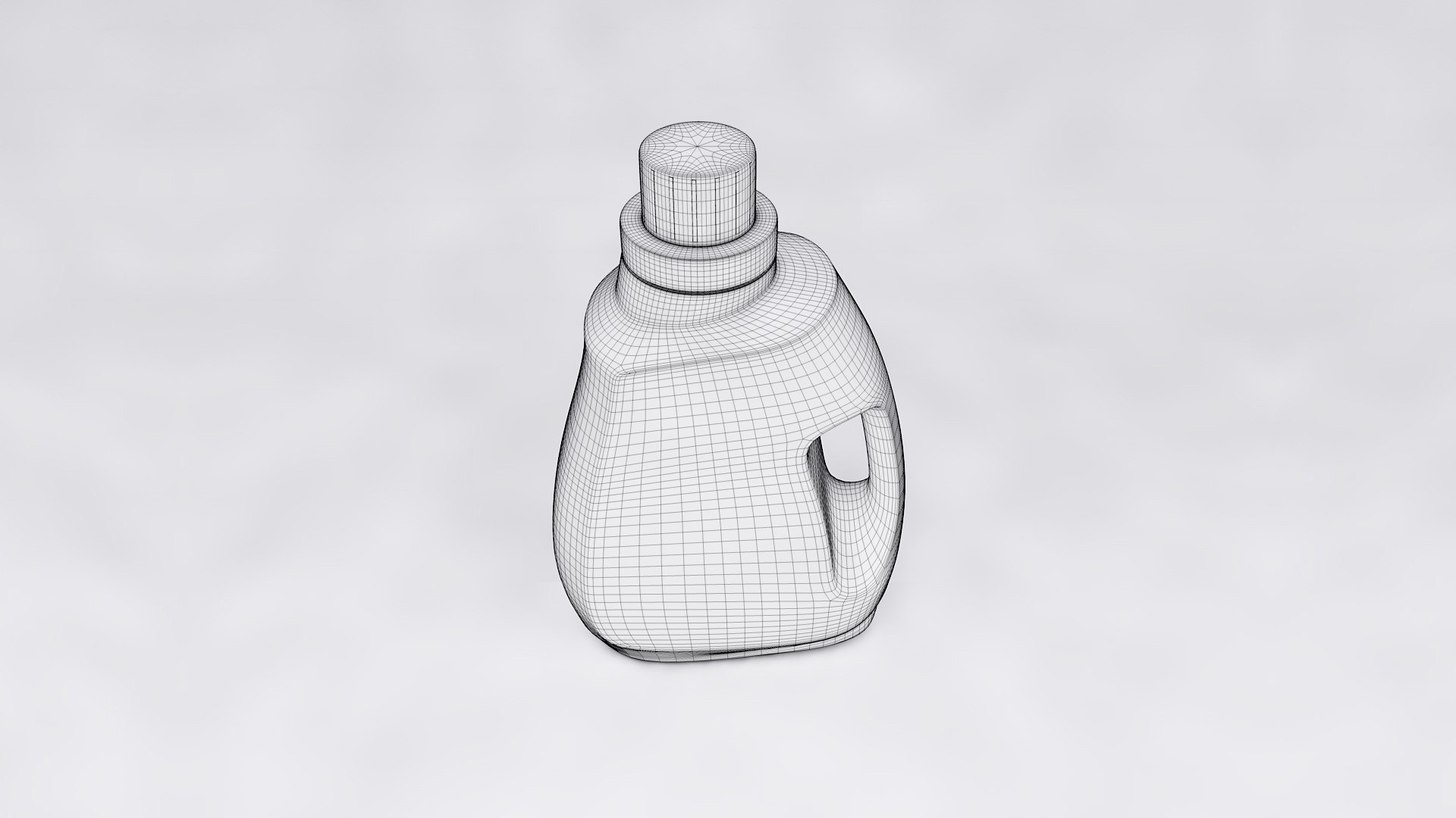 Ultra Snuggle Detergent Bottle 3D Model - TurboSquid 1505639