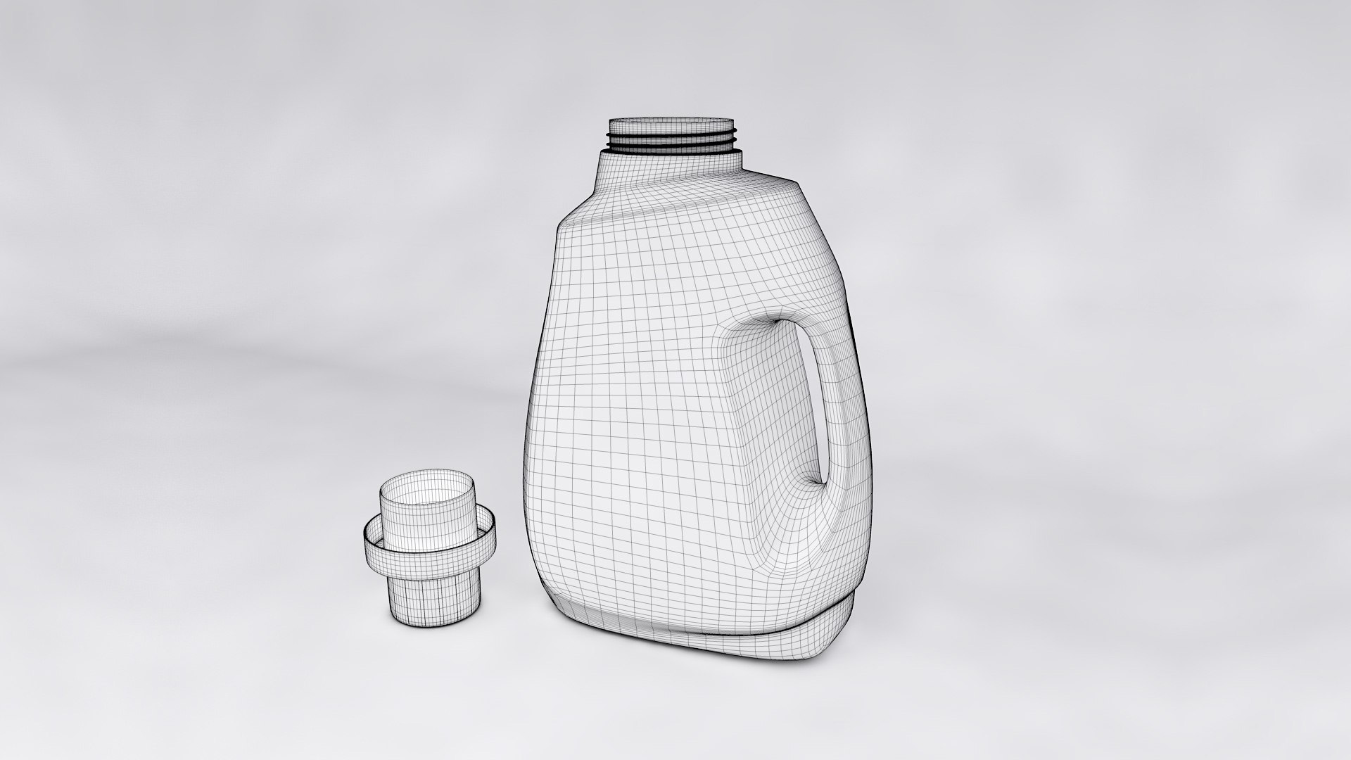 Ultra Snuggle Detergent Bottle 3D Model - TurboSquid 1505639