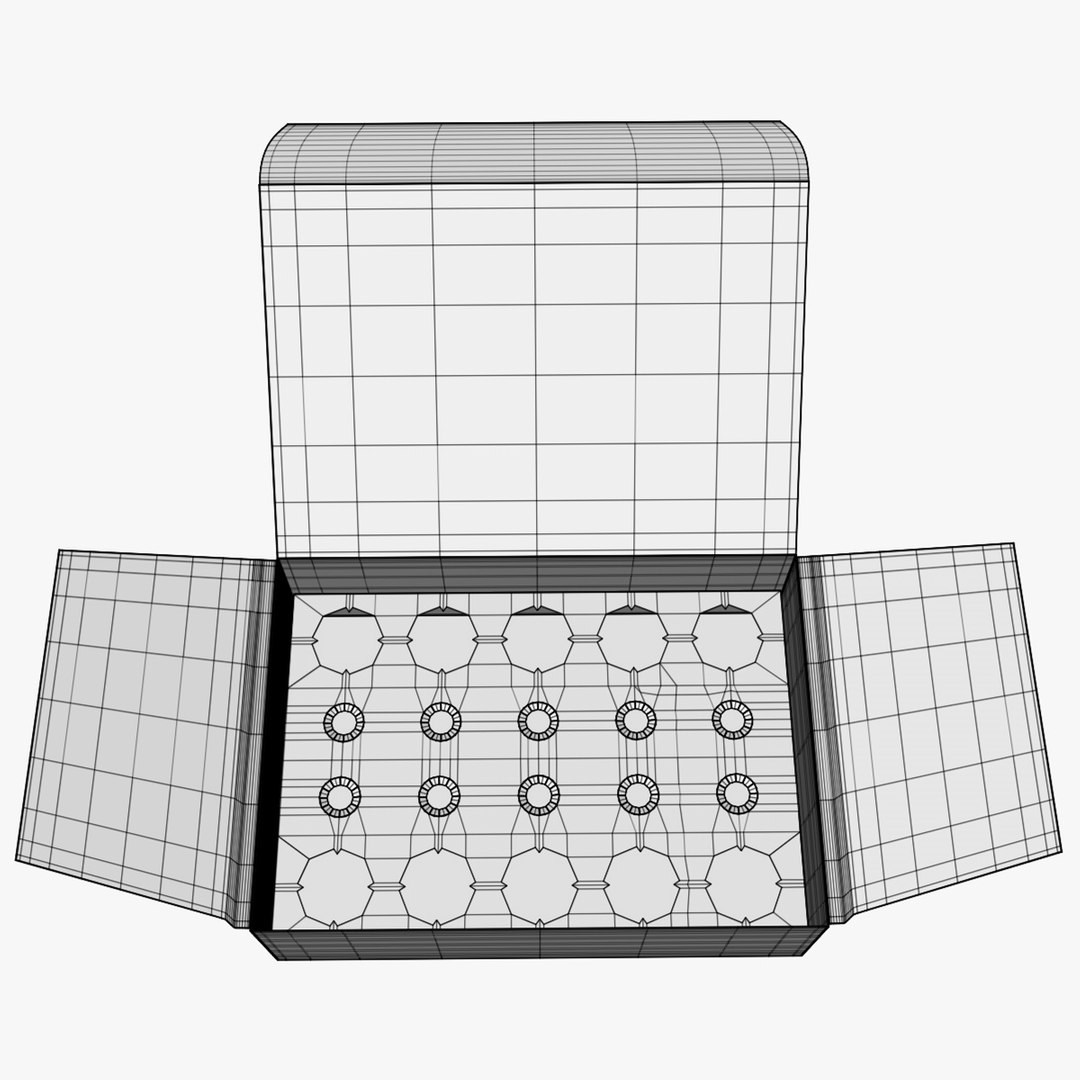 3d Model Cardboard Box