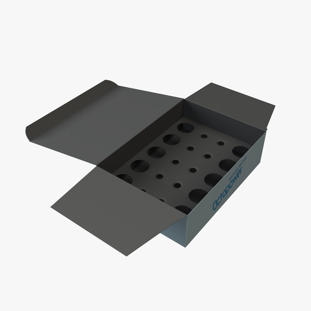 3d Model Cardboard Box