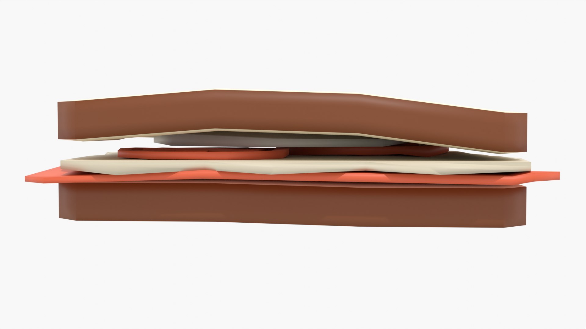 Sandwich 3D Model - TurboSquid 1932965