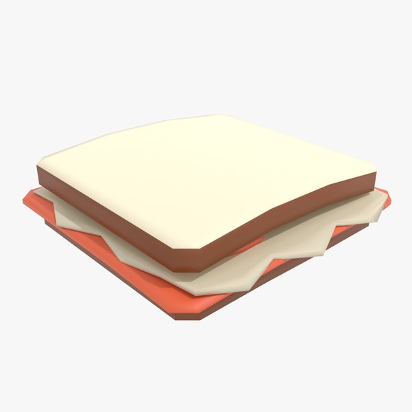 Sandwich 3D model - TurboSquid 1932965