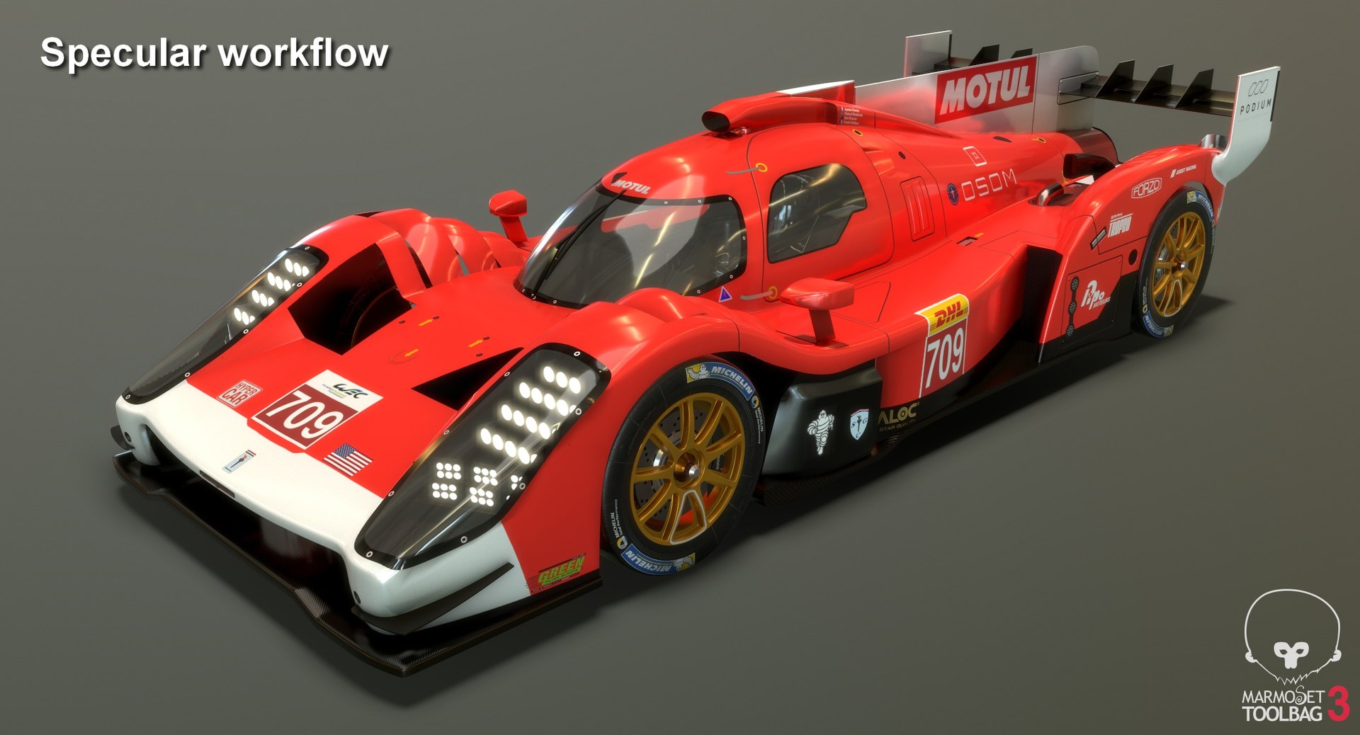 Glickenhaus Racing SCG 007 LMH WEC 2021 Hypercar 3D - TurboSquid 1779098