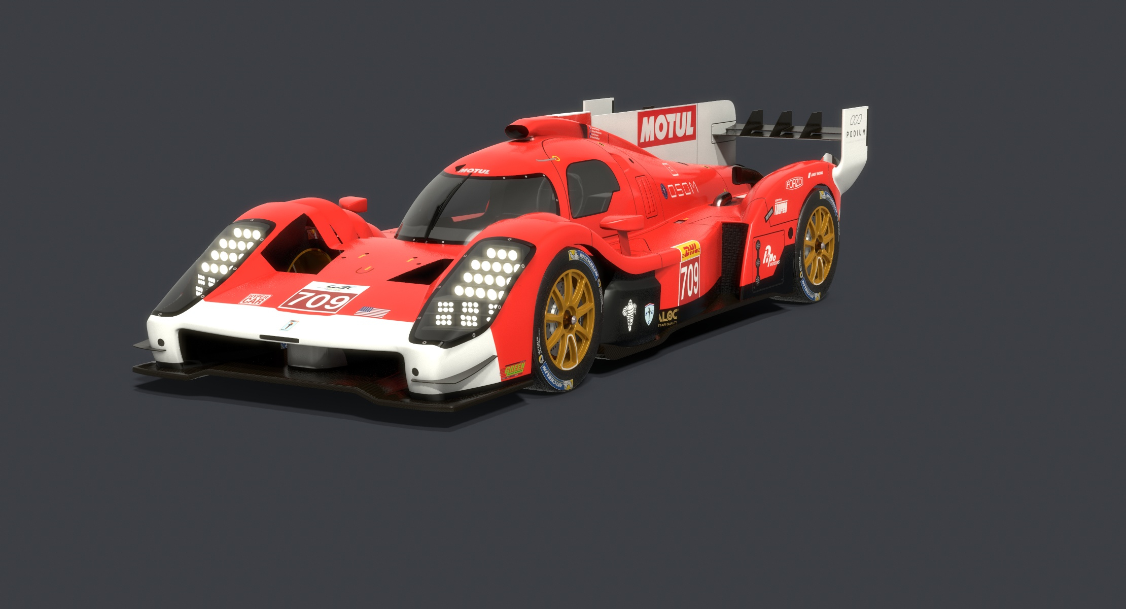 Glickenhaus Racing SCG 007 LMH WEC 2021 Hypercar 3D - TurboSquid 1779098