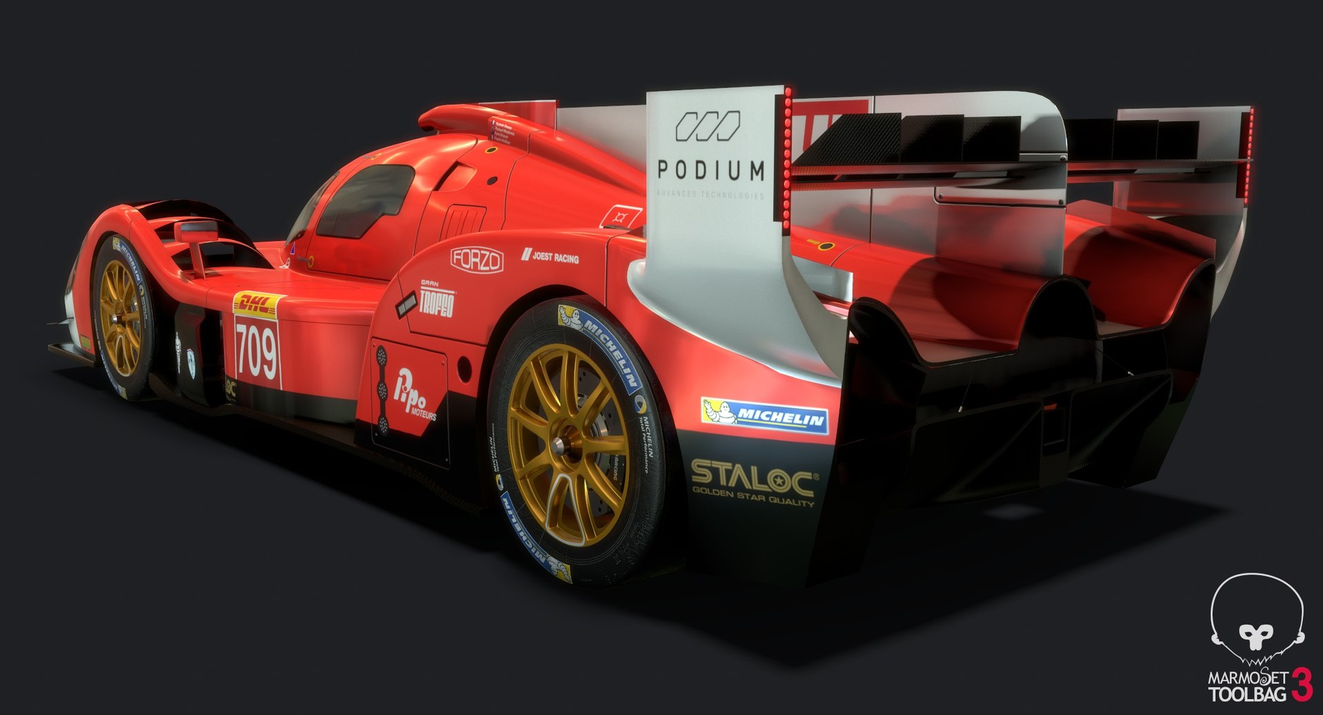 Glickenhaus Racing SCG 007 LMH WEC 2021 Hypercar 3D - TurboSquid 1779098