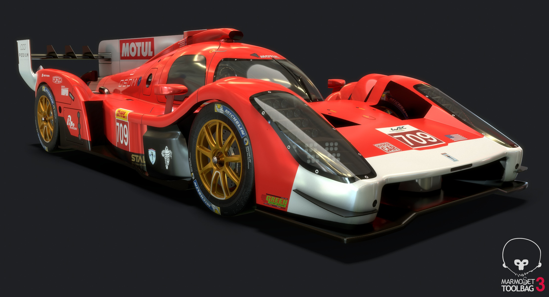 Glickenhaus Racing SCG 007 LMH WEC 2021 Hypercar 3D - TurboSquid 1779098