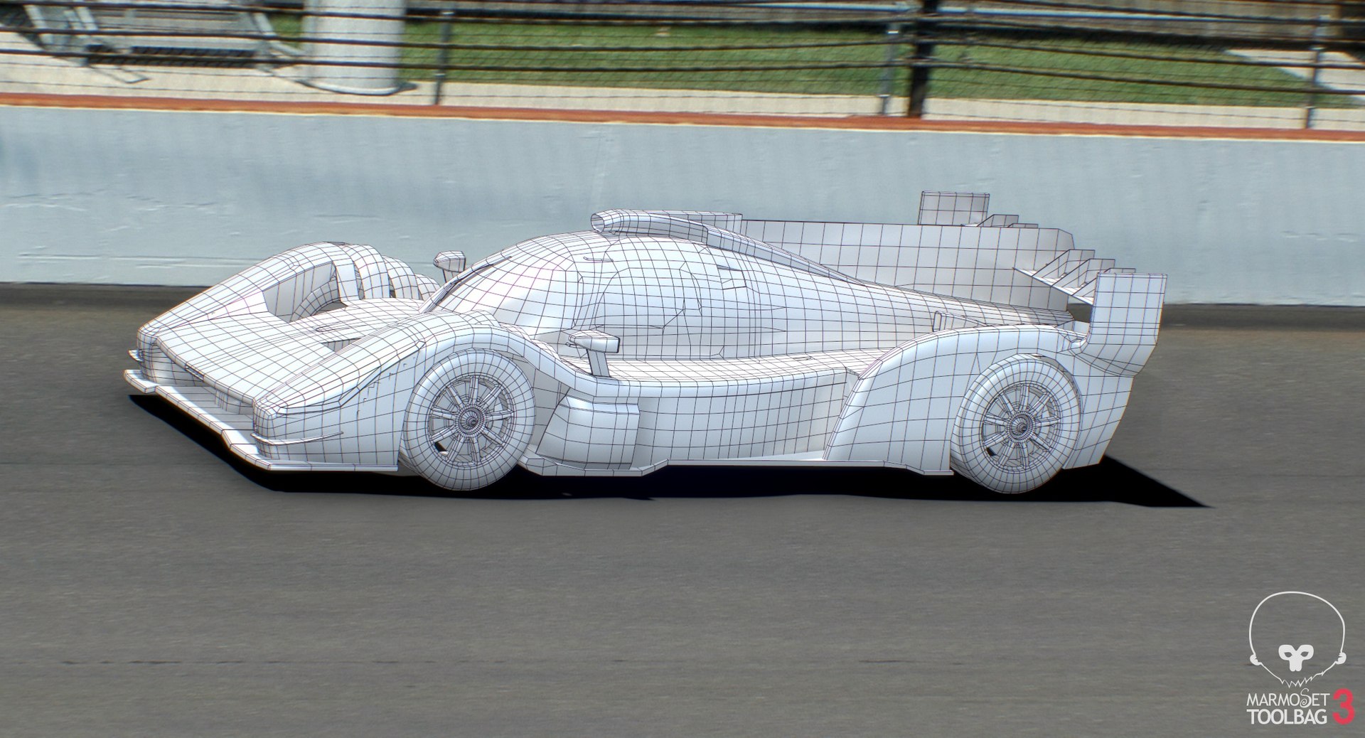 Glickenhaus Racing SCG 007 LMH WEC 2021 Hypercar 3D - TurboSquid 1779098