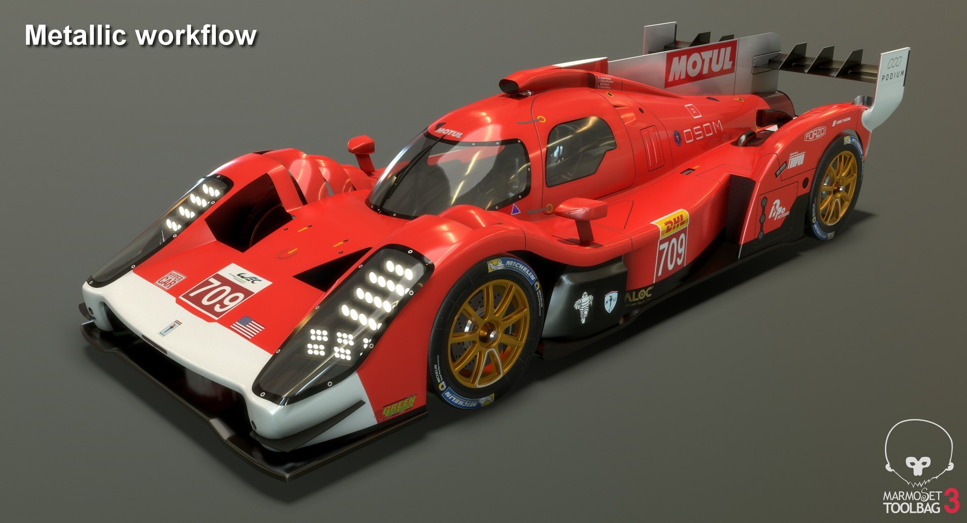 Glickenhaus Racing SCG 007 LMH WEC 2021 Hypercar 3D - TurboSquid 1779098