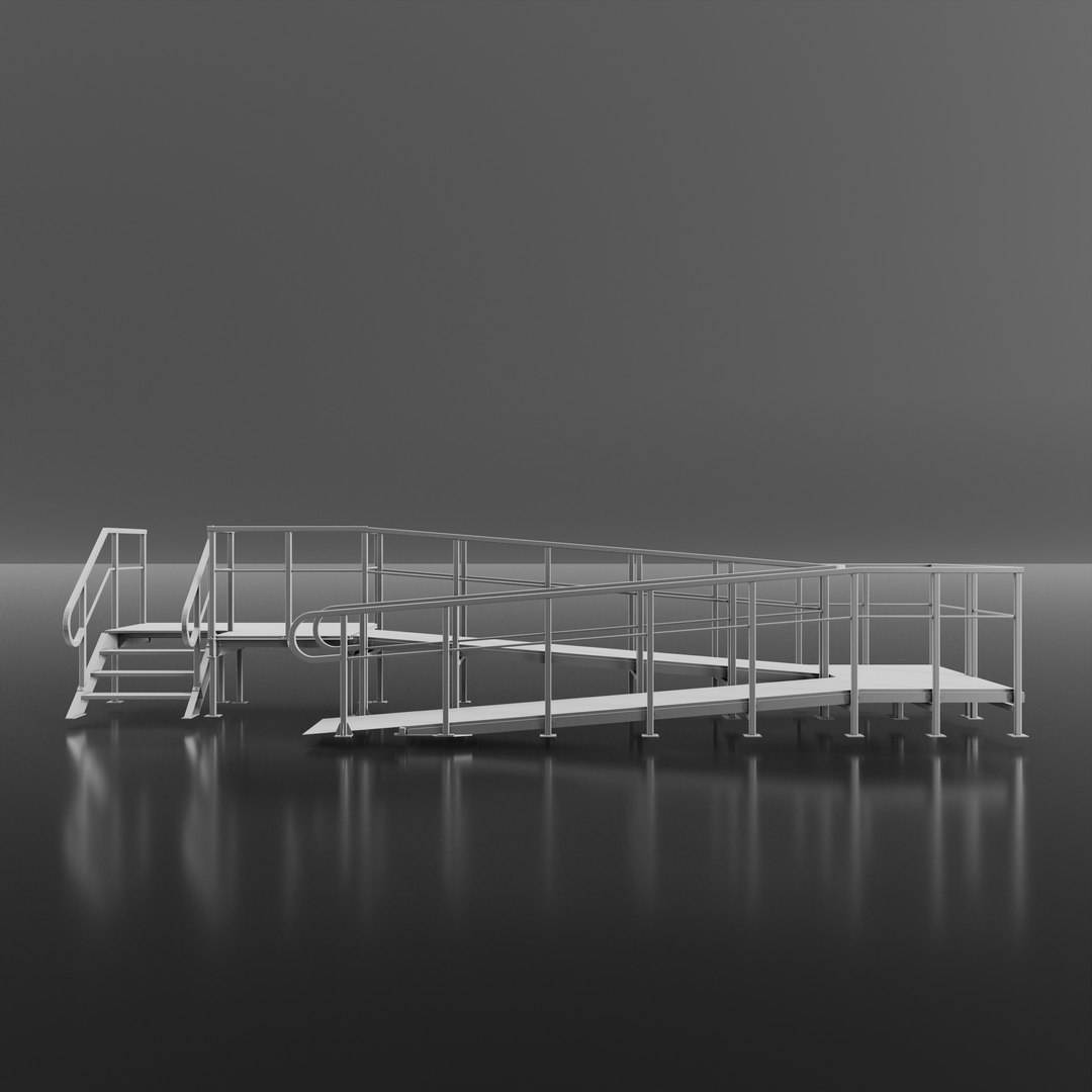 Ramp Metal 3D Model - TurboSquid 2242641