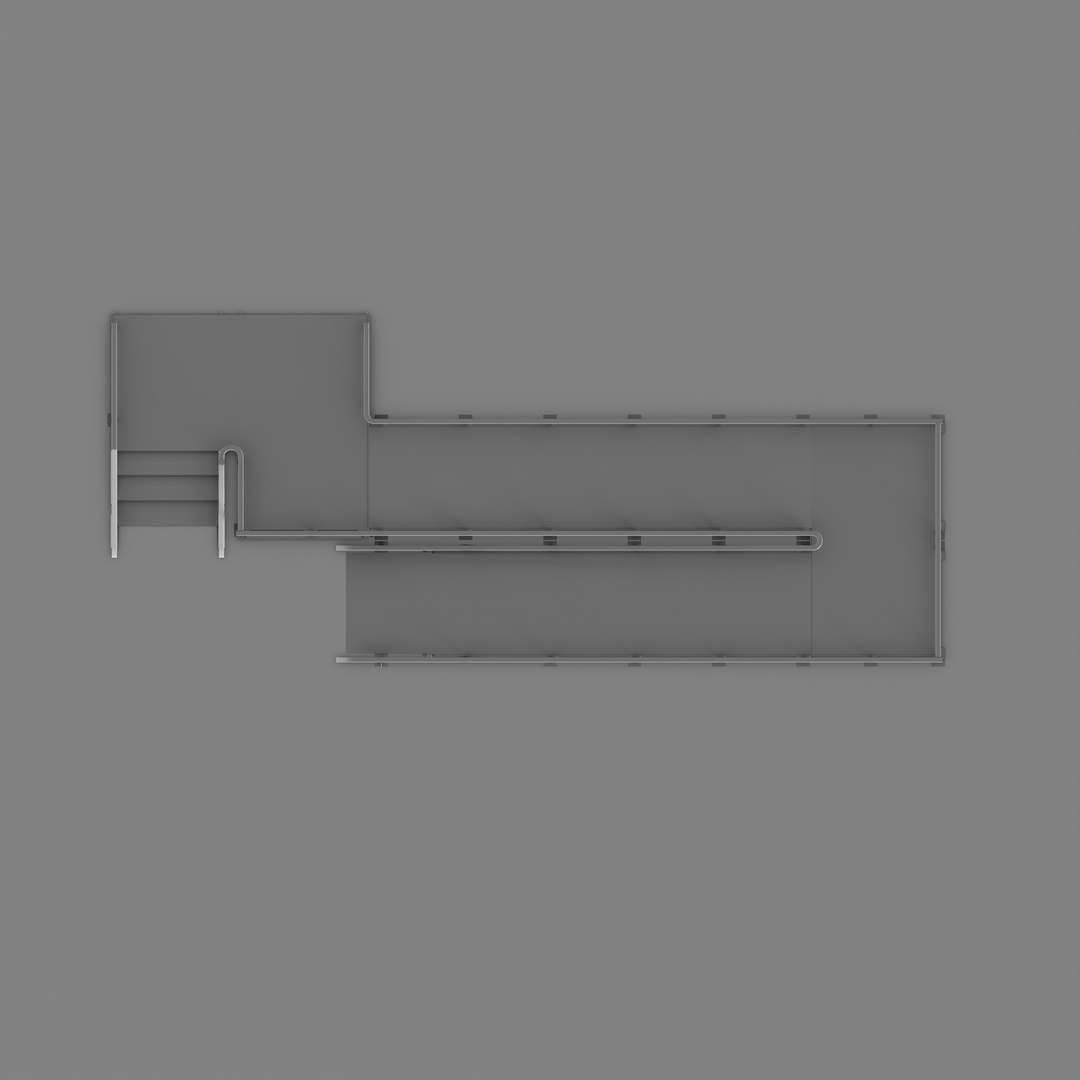 Ramp Metal 3D Model - TurboSquid 2242641