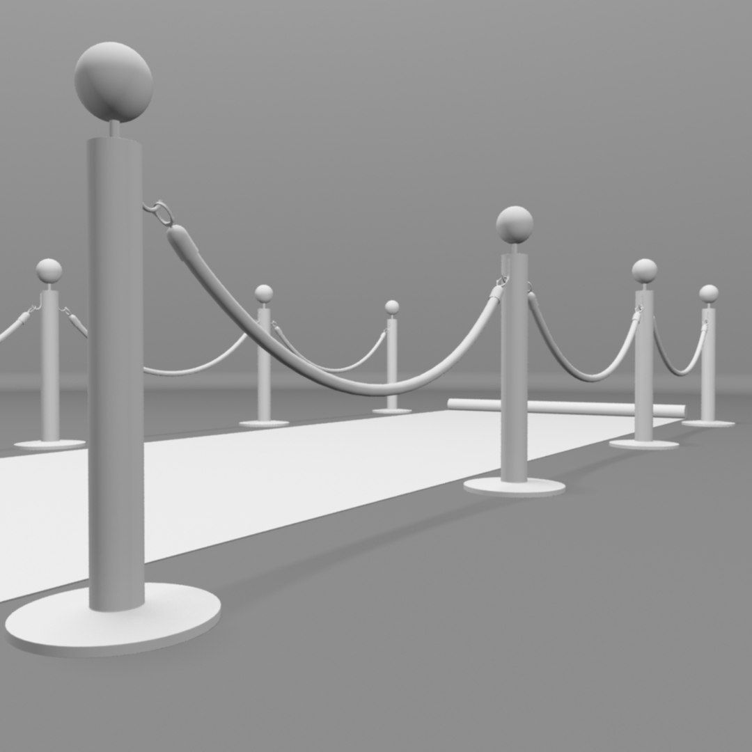 Red Carpet 3d Model