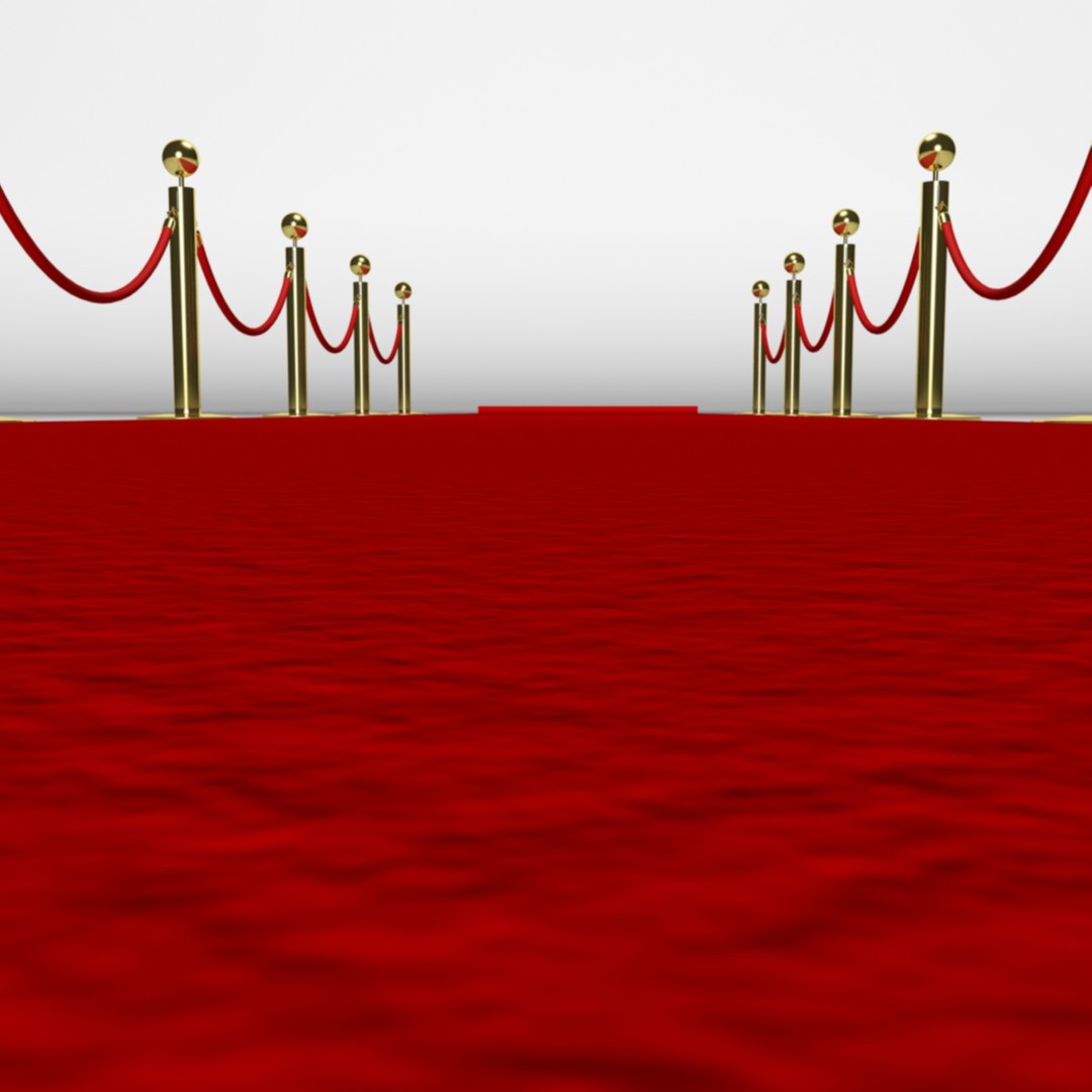 Red Carpet 3d Model