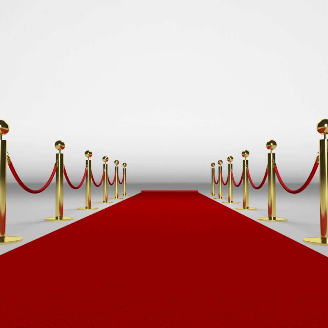 Red Carpet 3d Model