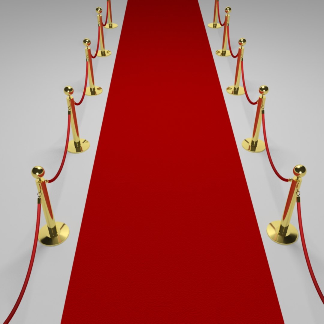 Red Carpet 3d Model