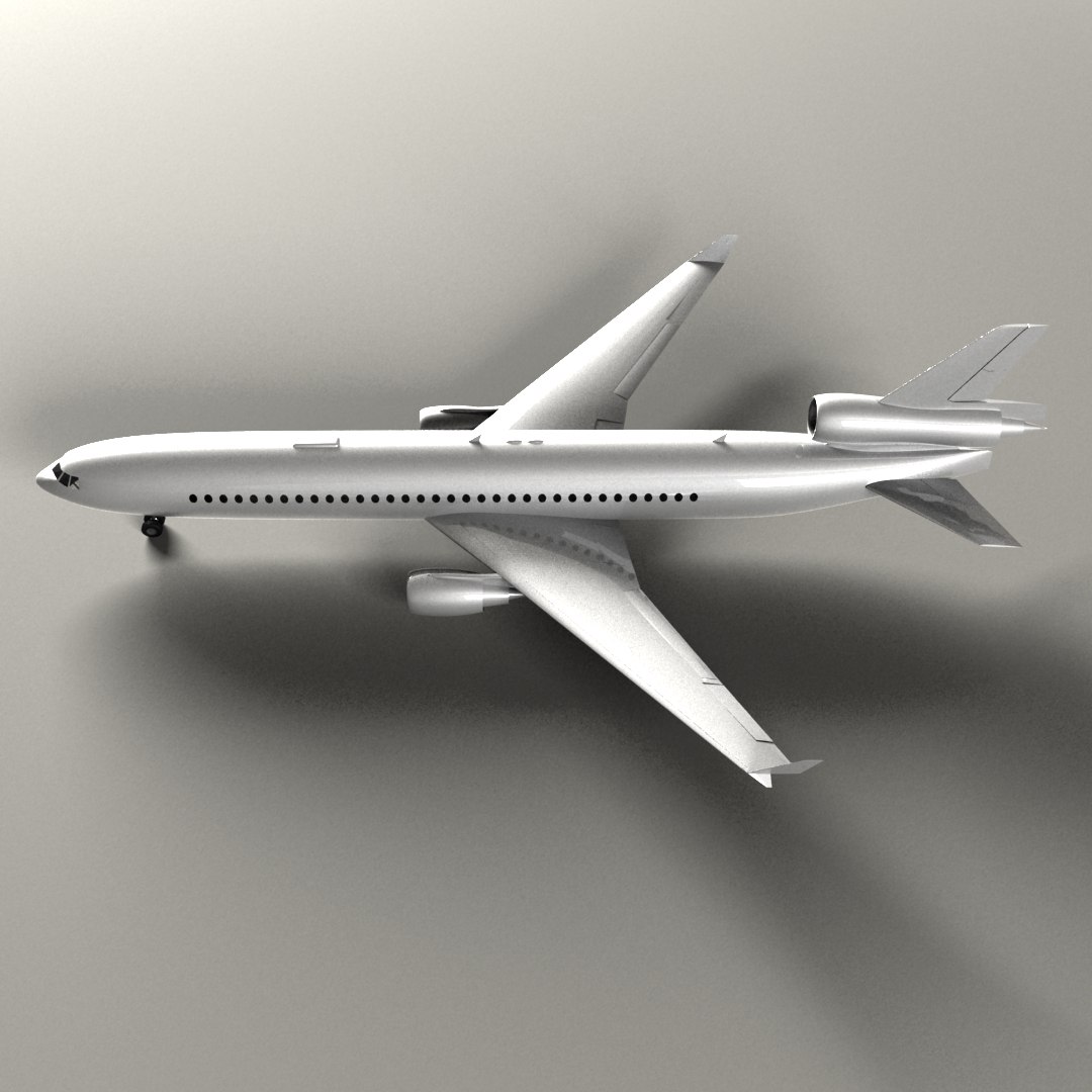 3d Plane Model