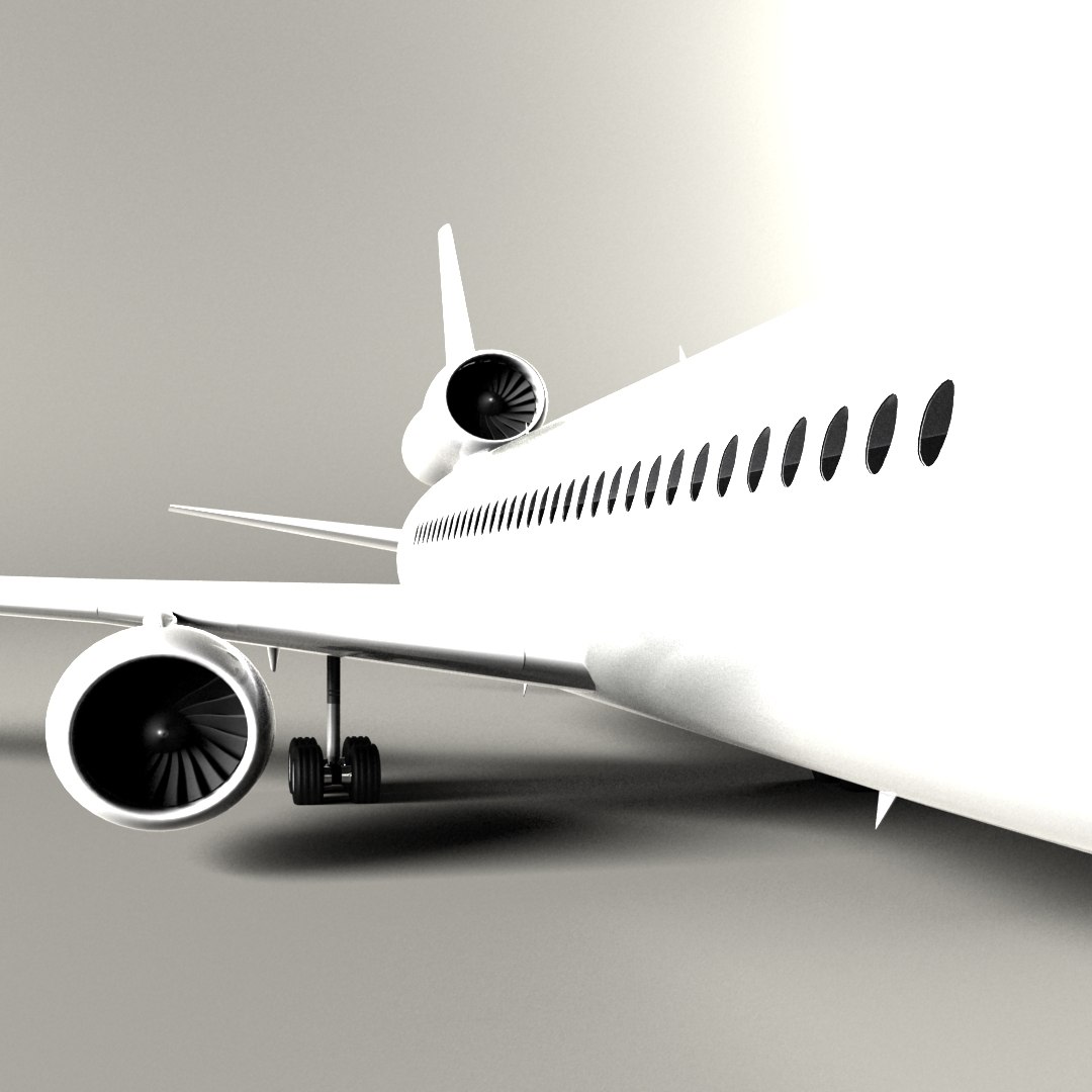 3d Plane Model