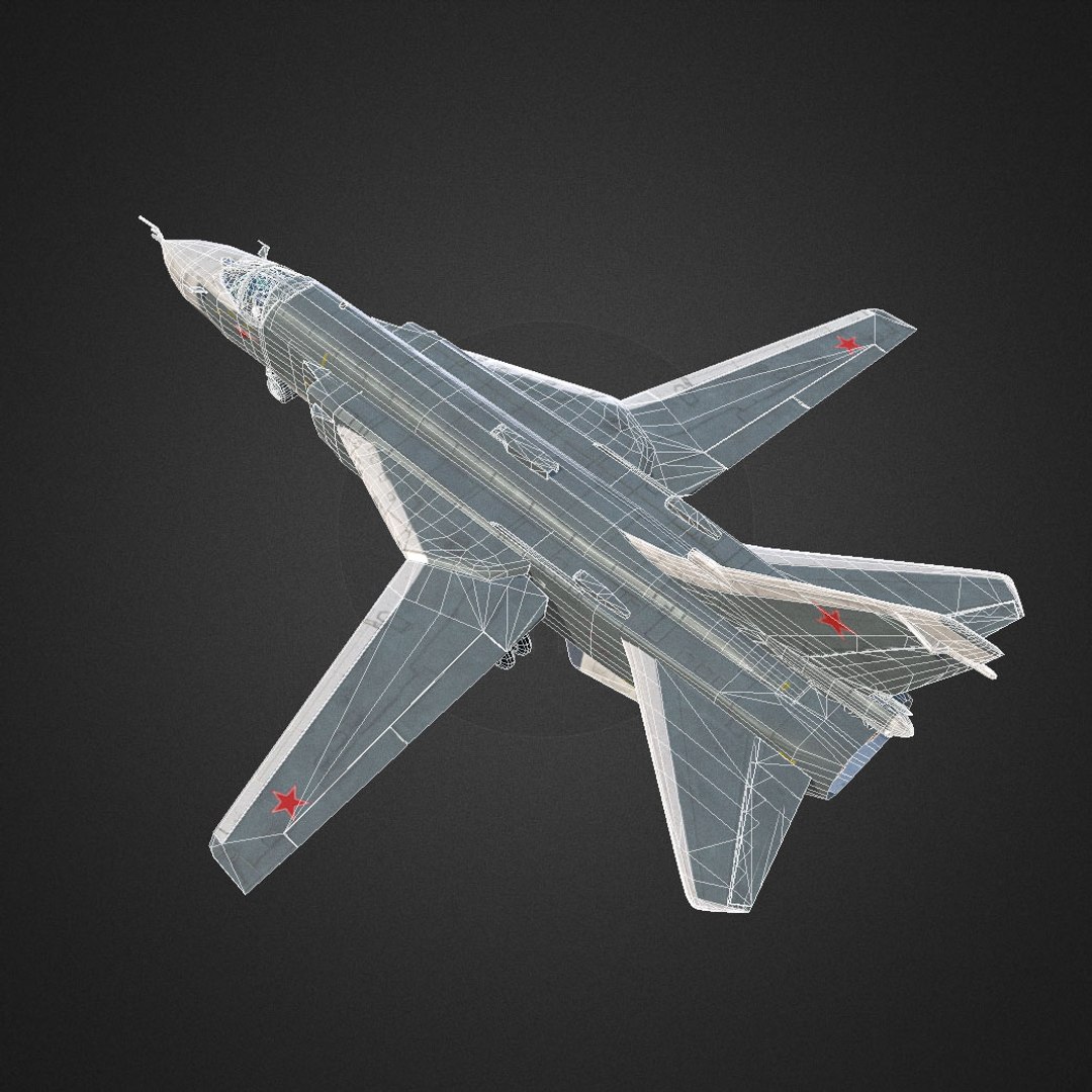 3d Model Su-24 Ready