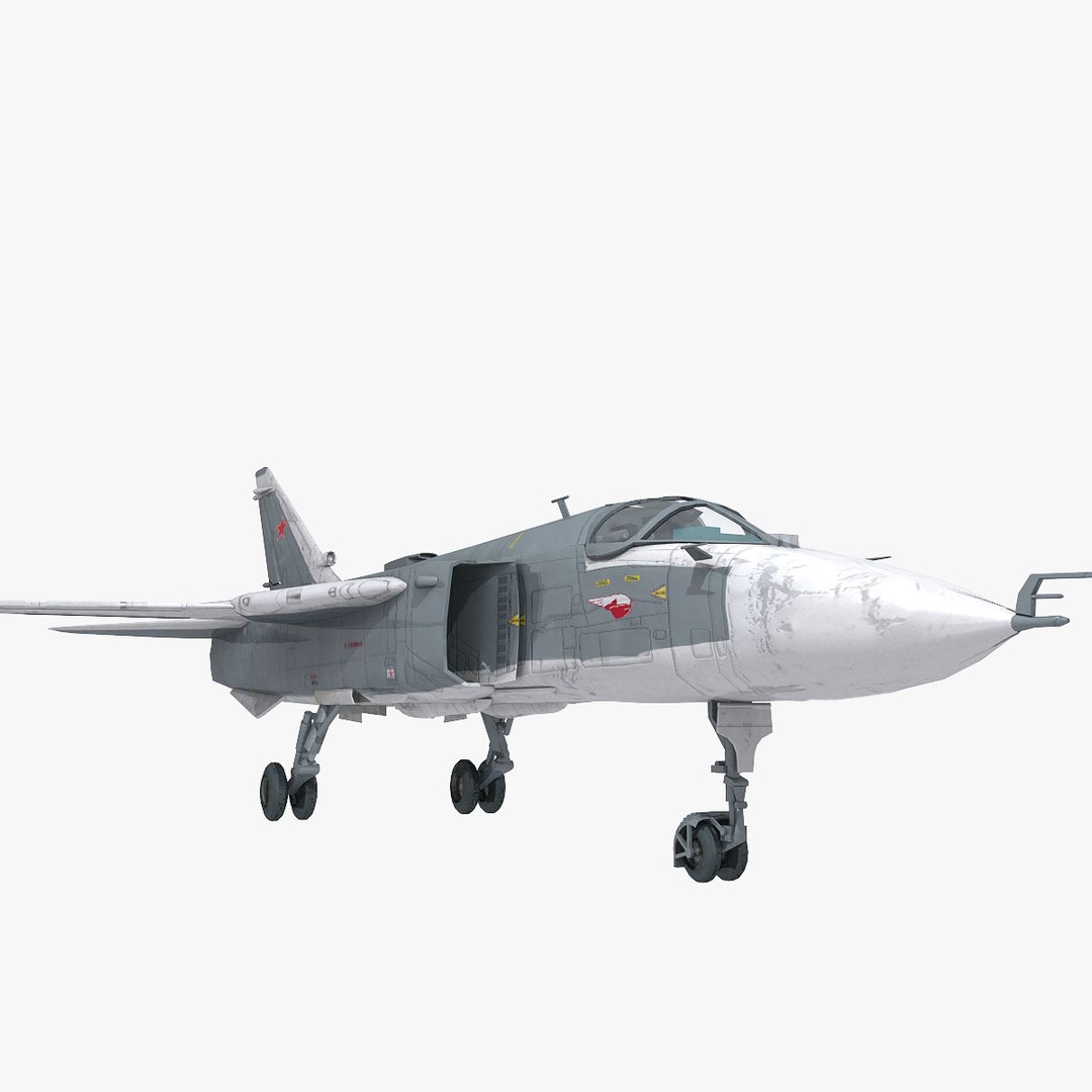 3d Model Su-24 Ready