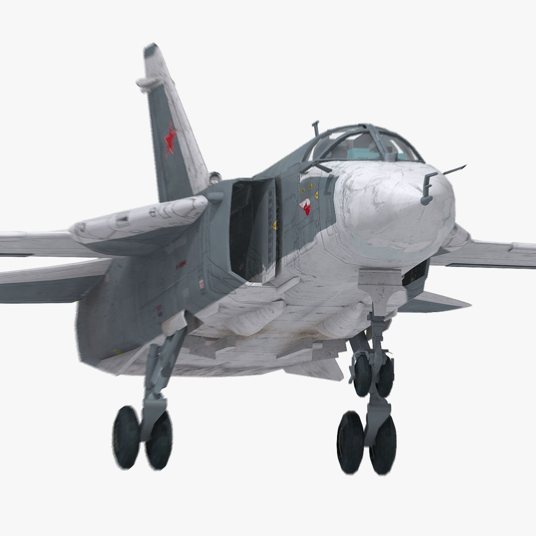 3d Model Su-24 Ready