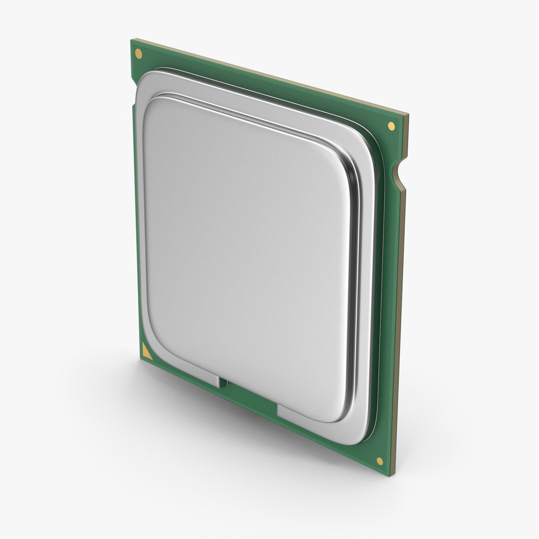 CPU 3D model - TurboSquid 1851312