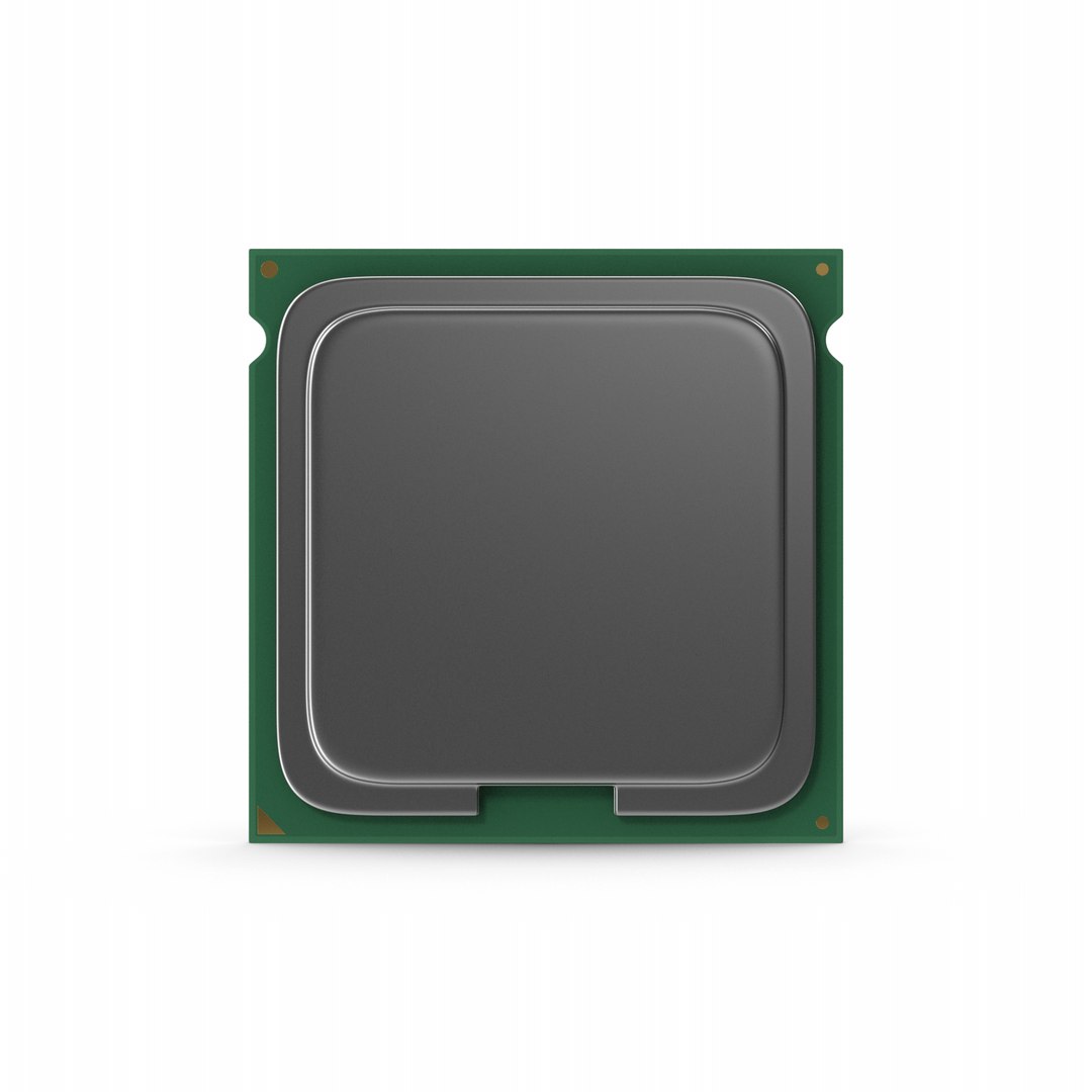 CPU 3D Model - TurboSquid 1851312