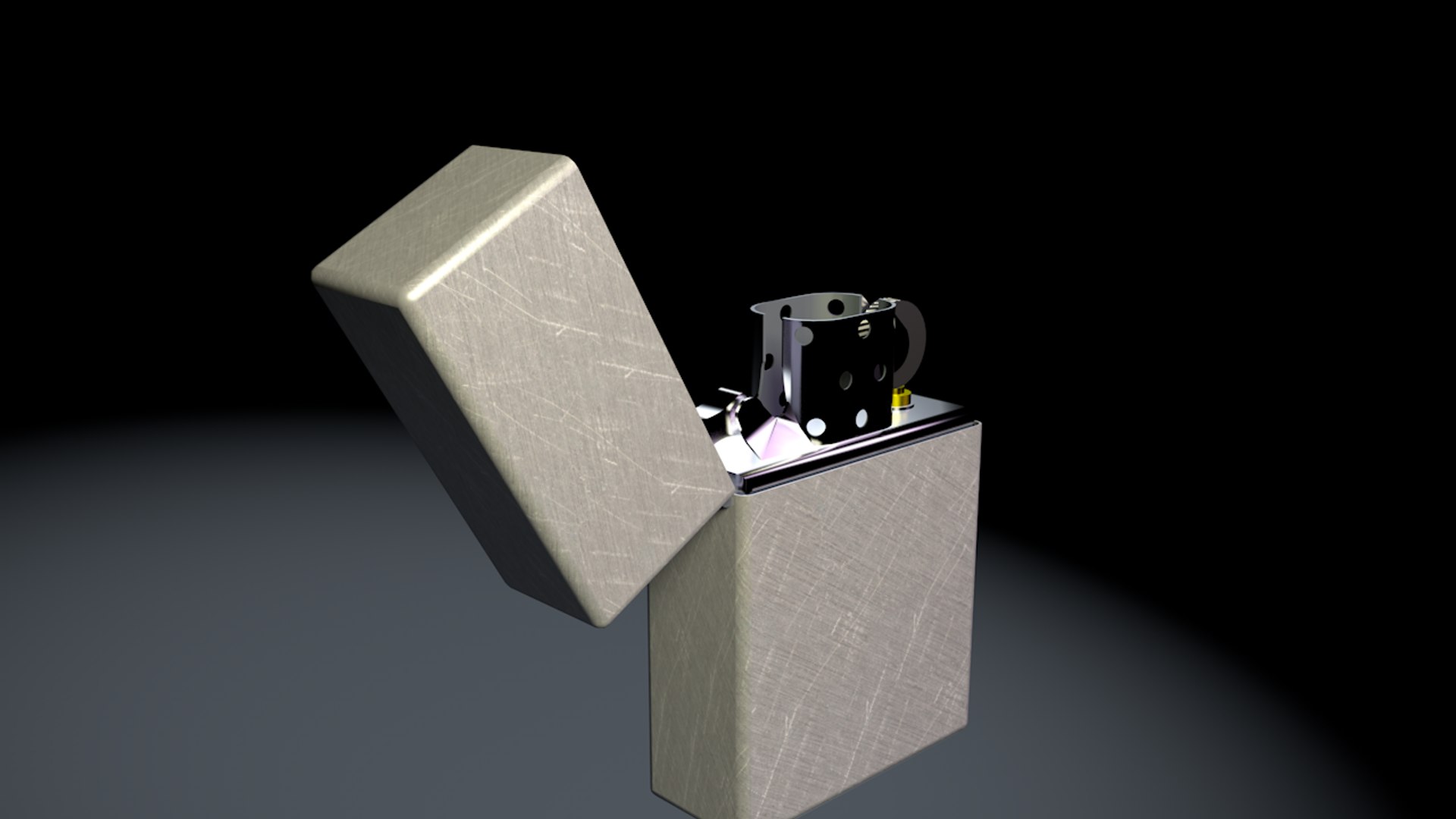 Zippo 3D Model - TurboSquid 1368527