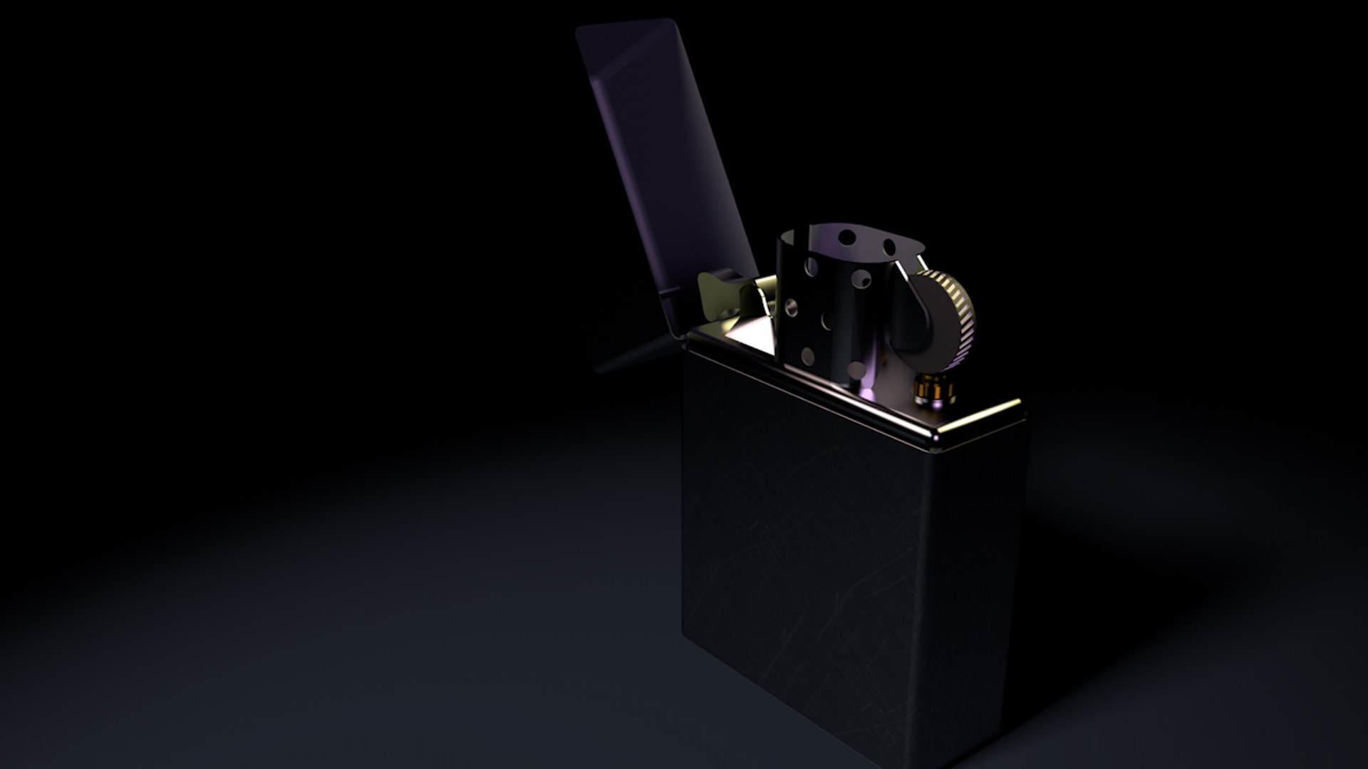 Zippo 3D Model - TurboSquid 1368527