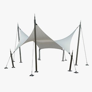 Tensile Structure 3D Models For Download | TurboSquid