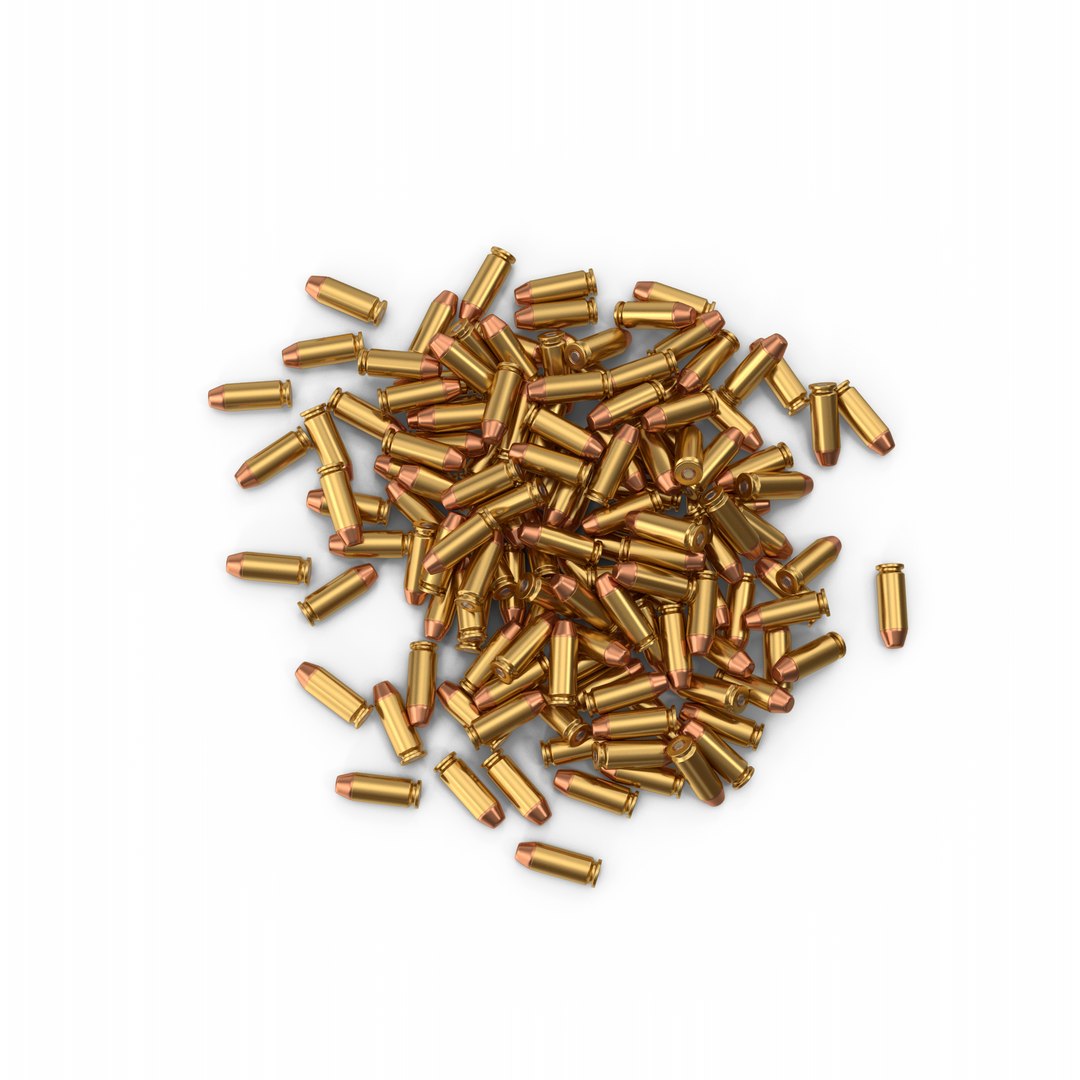 Pile Of Bullets 3D model - TurboSquid 1927412