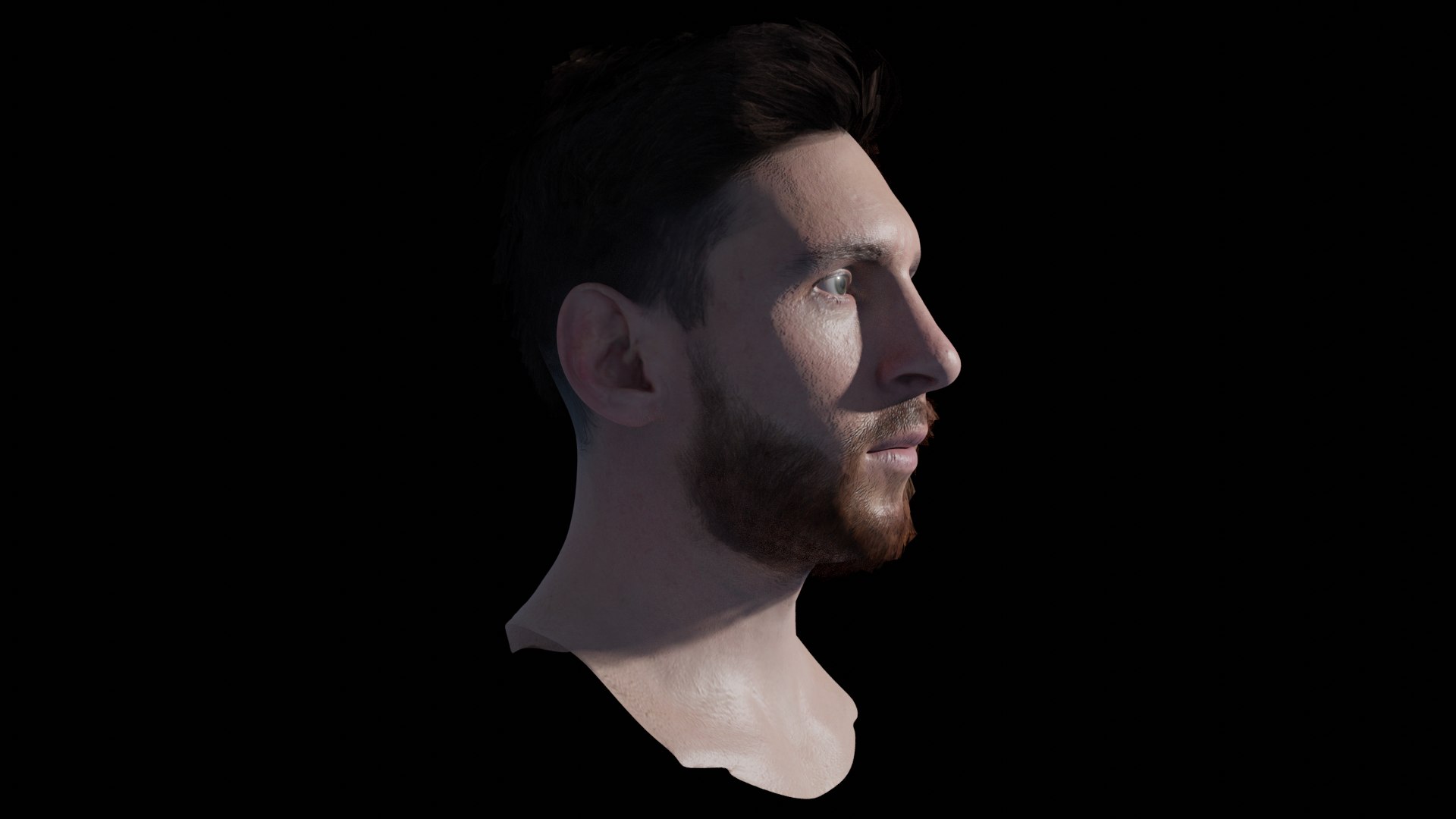 3D Model Lionel Messi Head 3d Model - TurboSquid 1770051