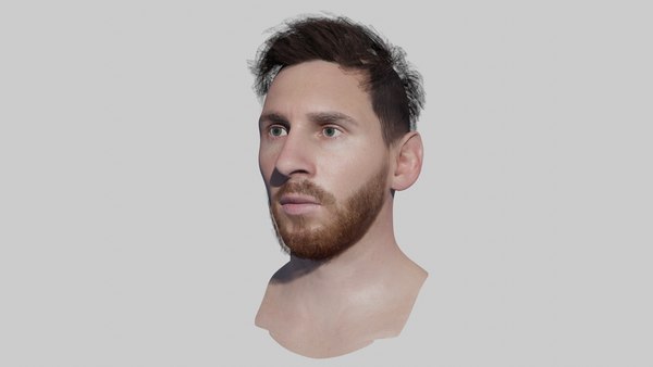 3D model Lionel Messi Head 3d model - TurboSquid 1770051