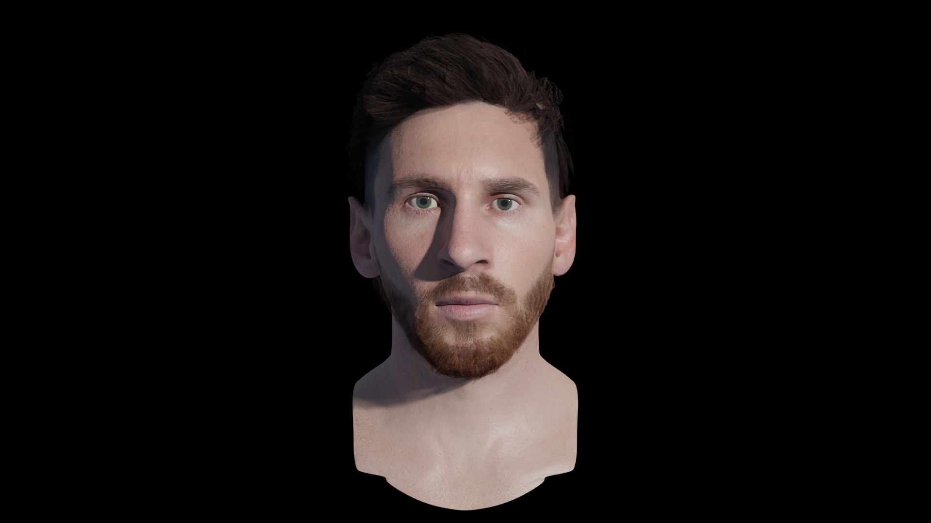 3D Model Lionel Messi Head 3d Model - TurboSquid 1770051