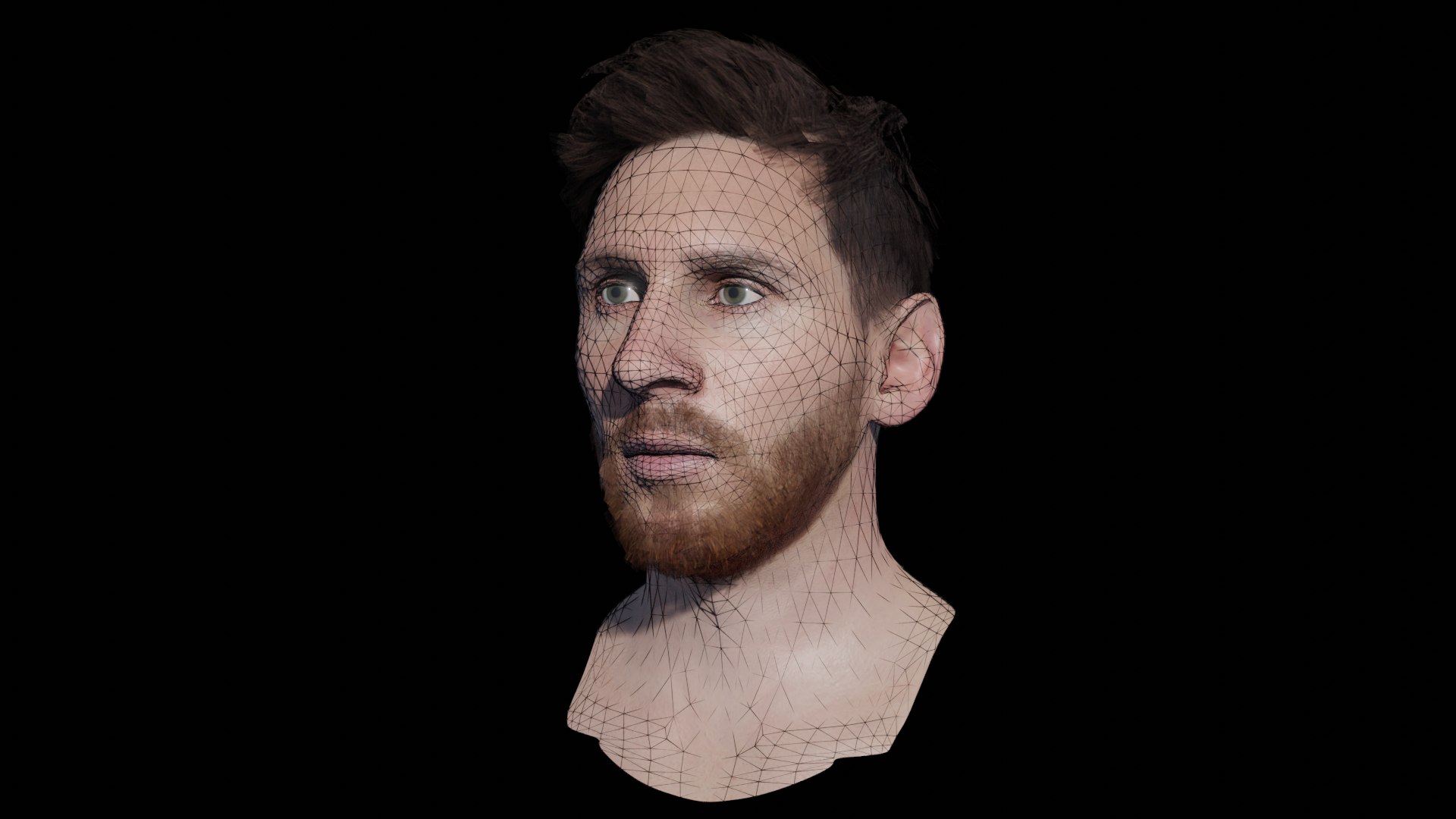 3D Model Lionel Messi Head 3d Model - TurboSquid 1770051