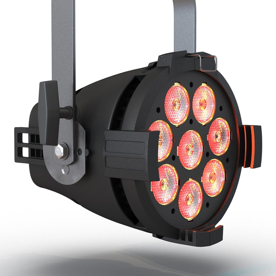 colorsource led par 3d max