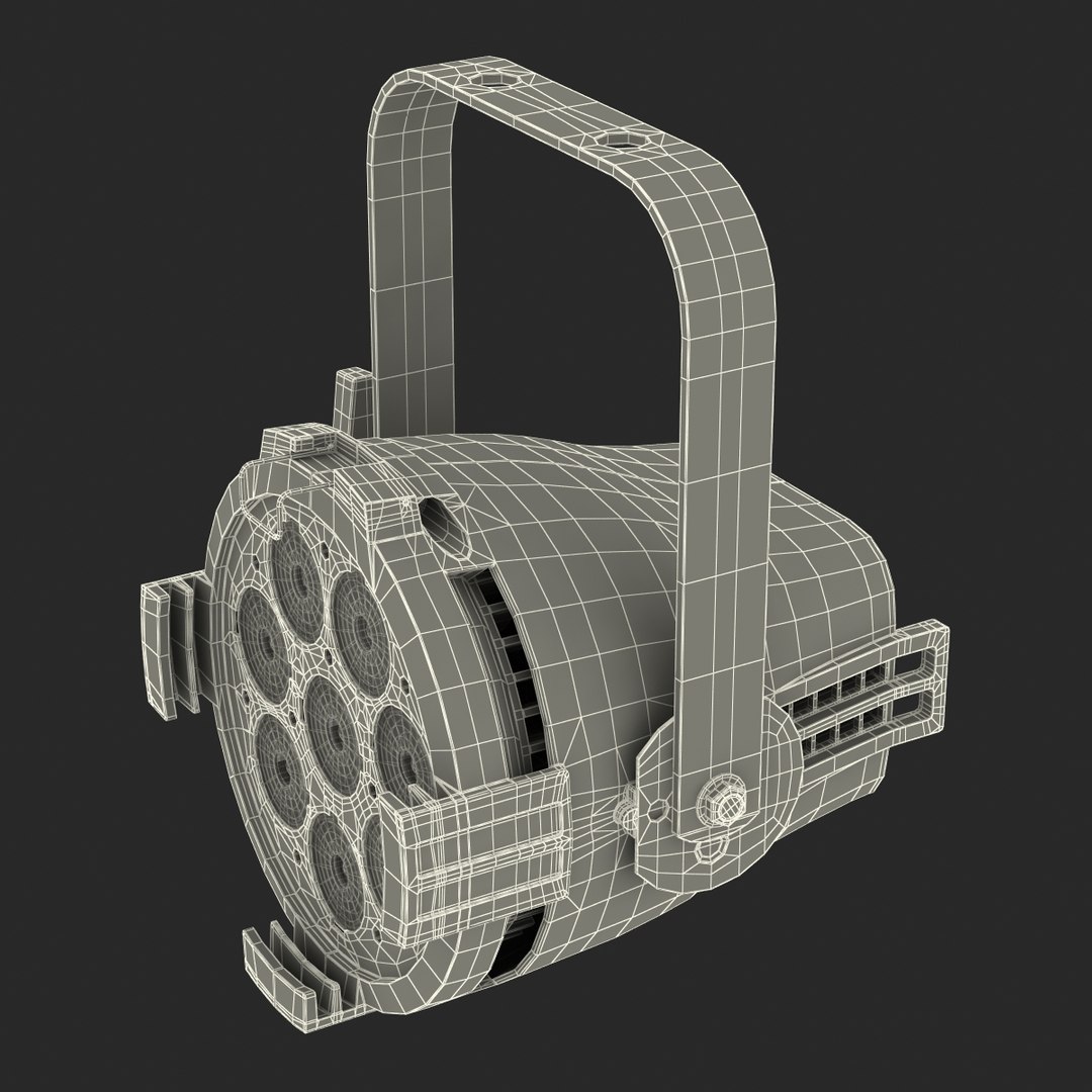 colorsource led par 3d max