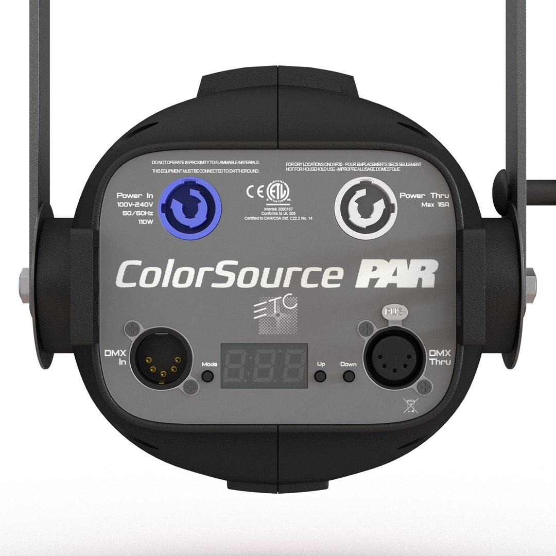 colorsource led par 3d max