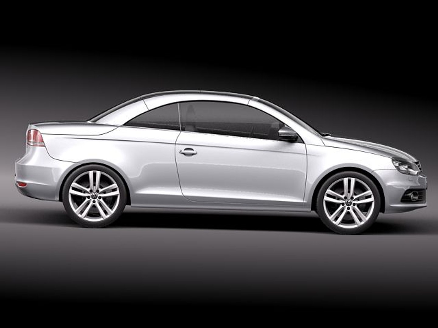 Volkswagen Eos 2011 3d Max